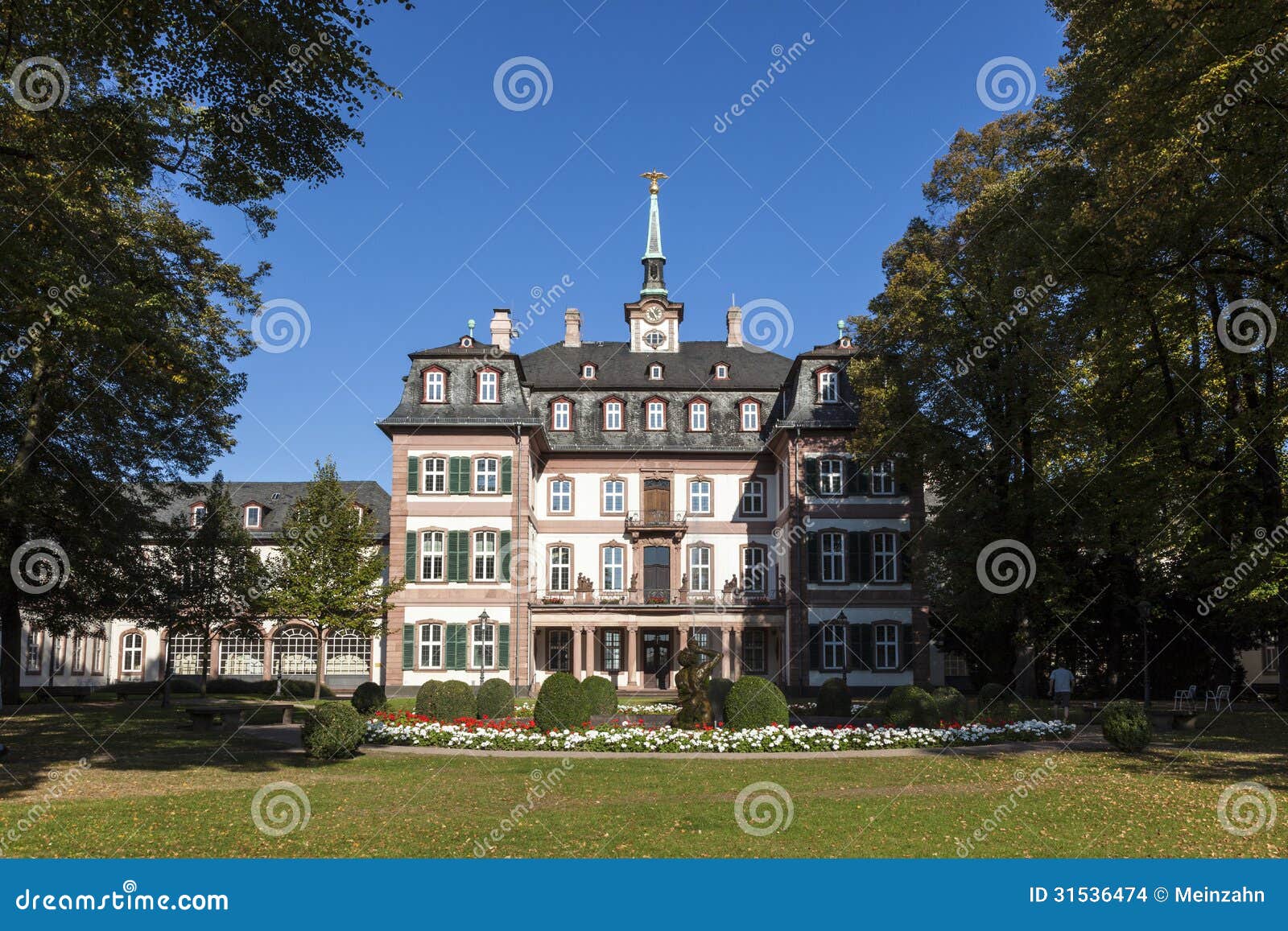 Bolongaro Palace In Frankfurt Hoechst Stock Photo | CartoonDealer.com ...