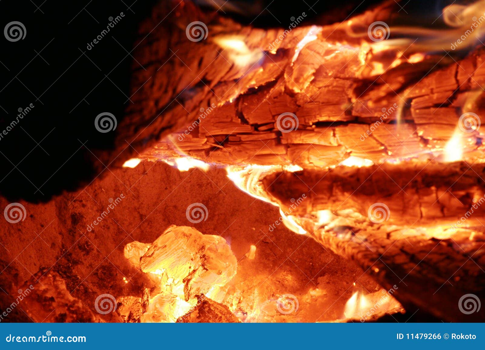 Inside the fire stock photo. Image of wood, flame, fire - 11479266