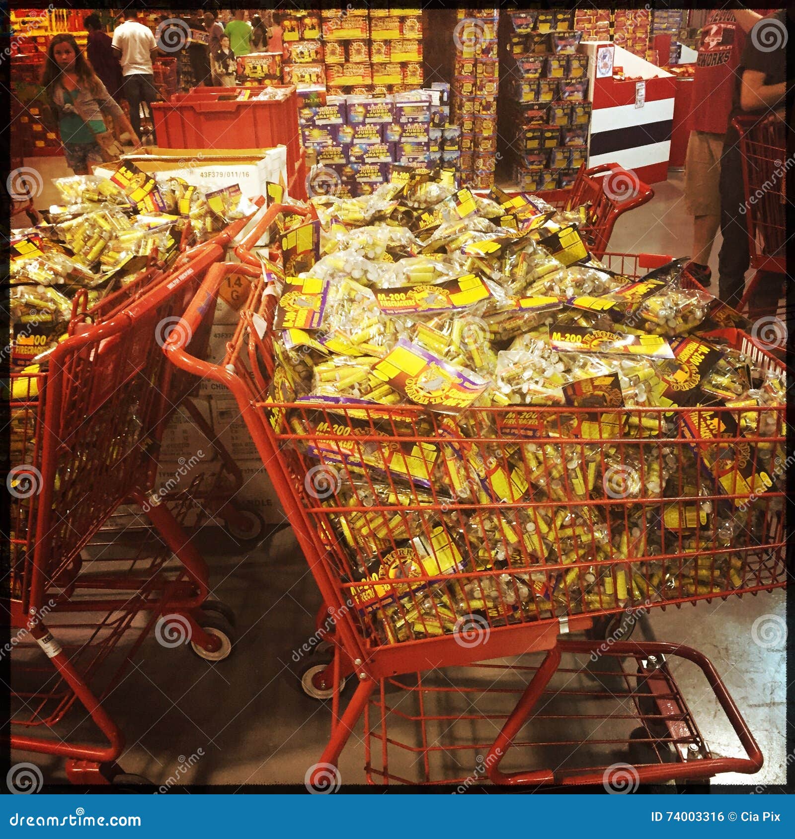 Inside fireworks store editorial photo. Image of sale - 74003316