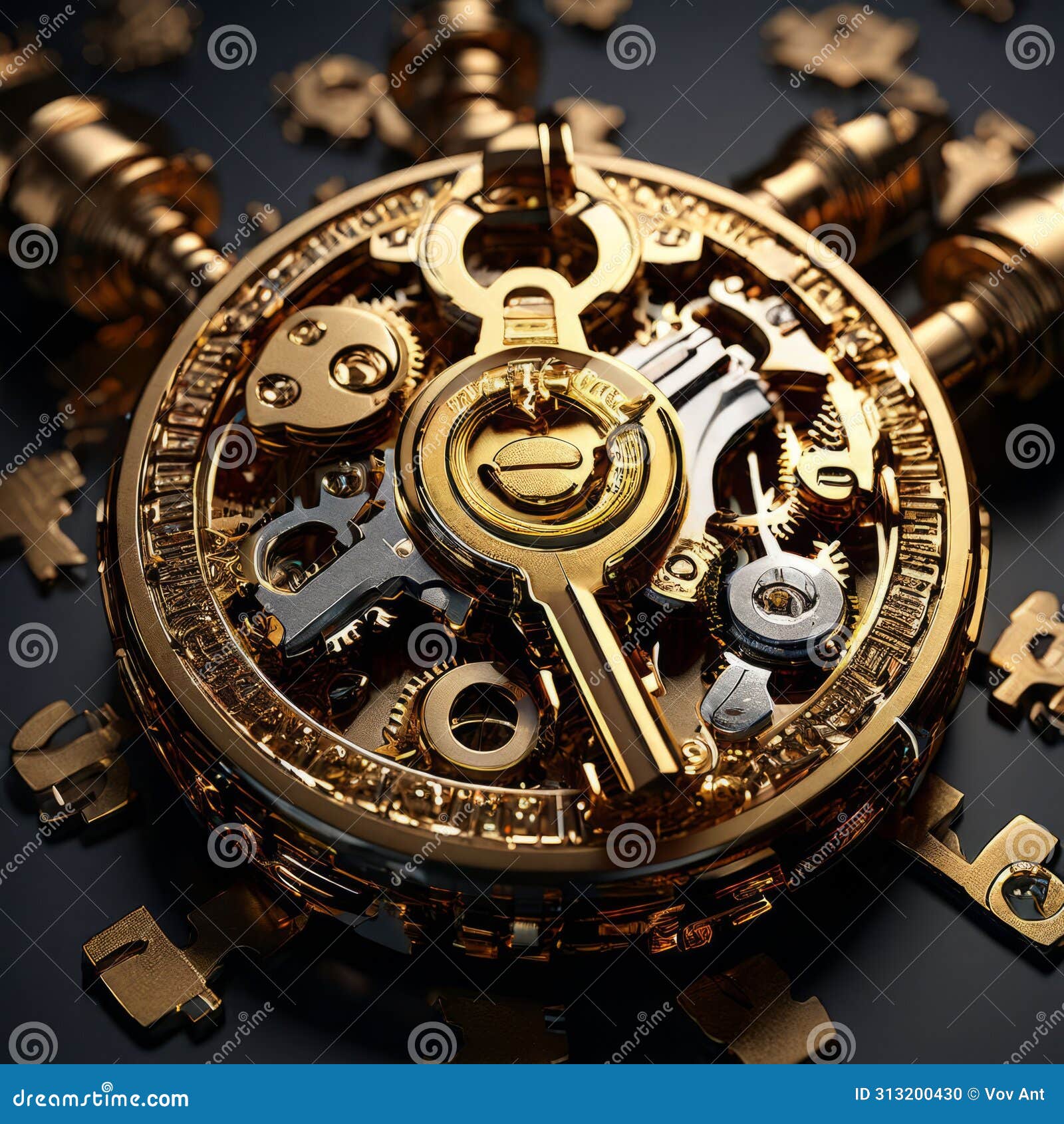 Inside a flat various keys stock illustration. Illustration of unusual ...