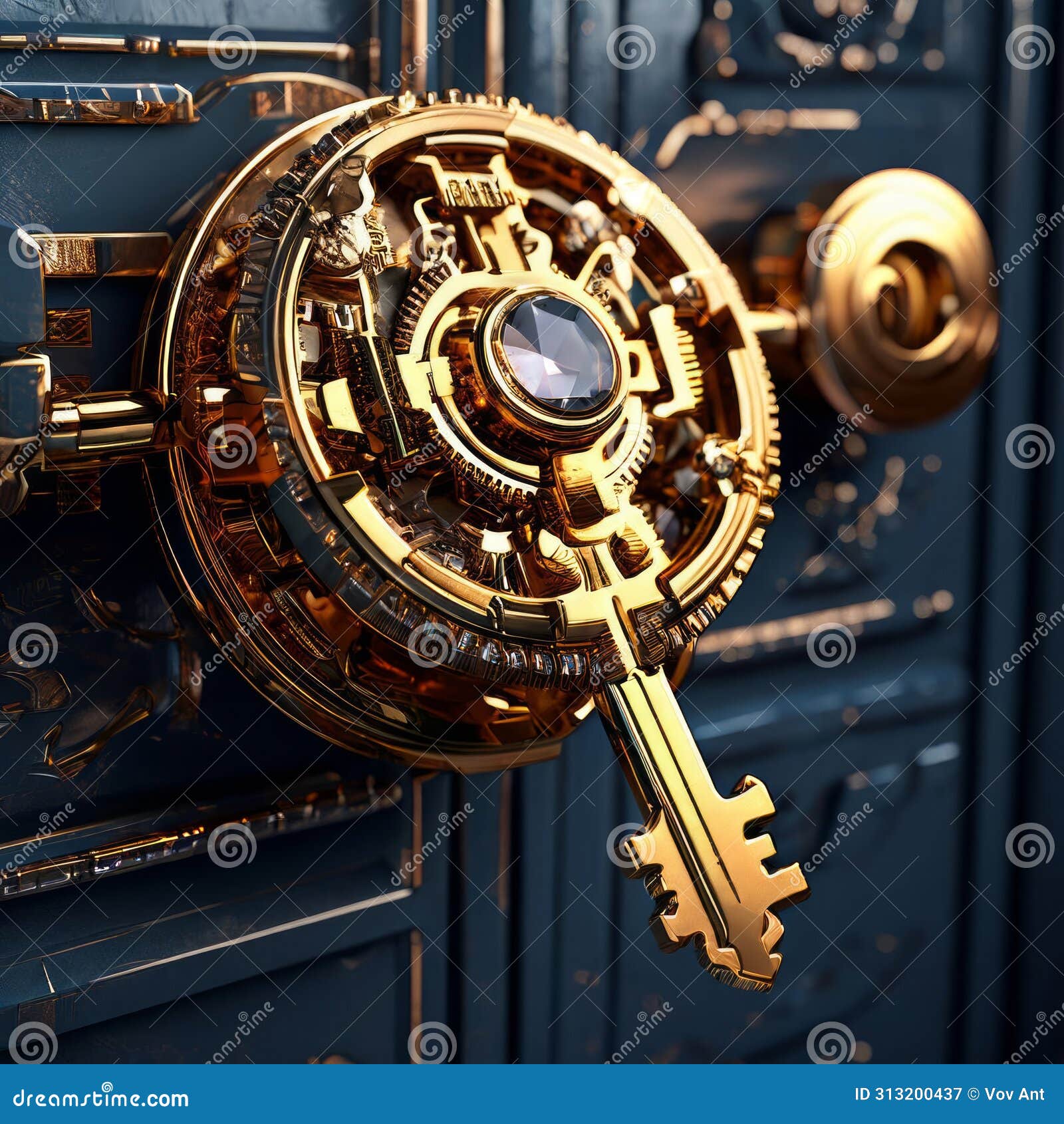 Inside a flat various keys stock illustration. Illustration of filled ...