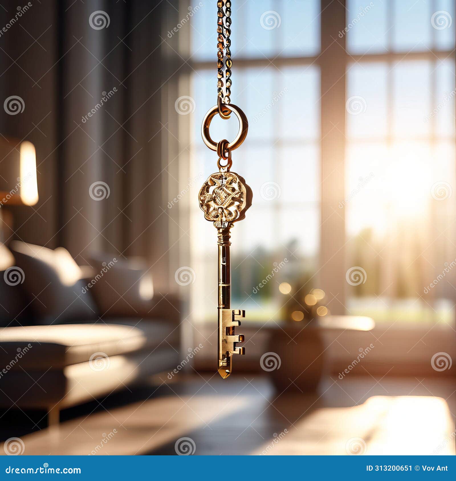 Inside a flat various keys stock illustration. Illustration of ...