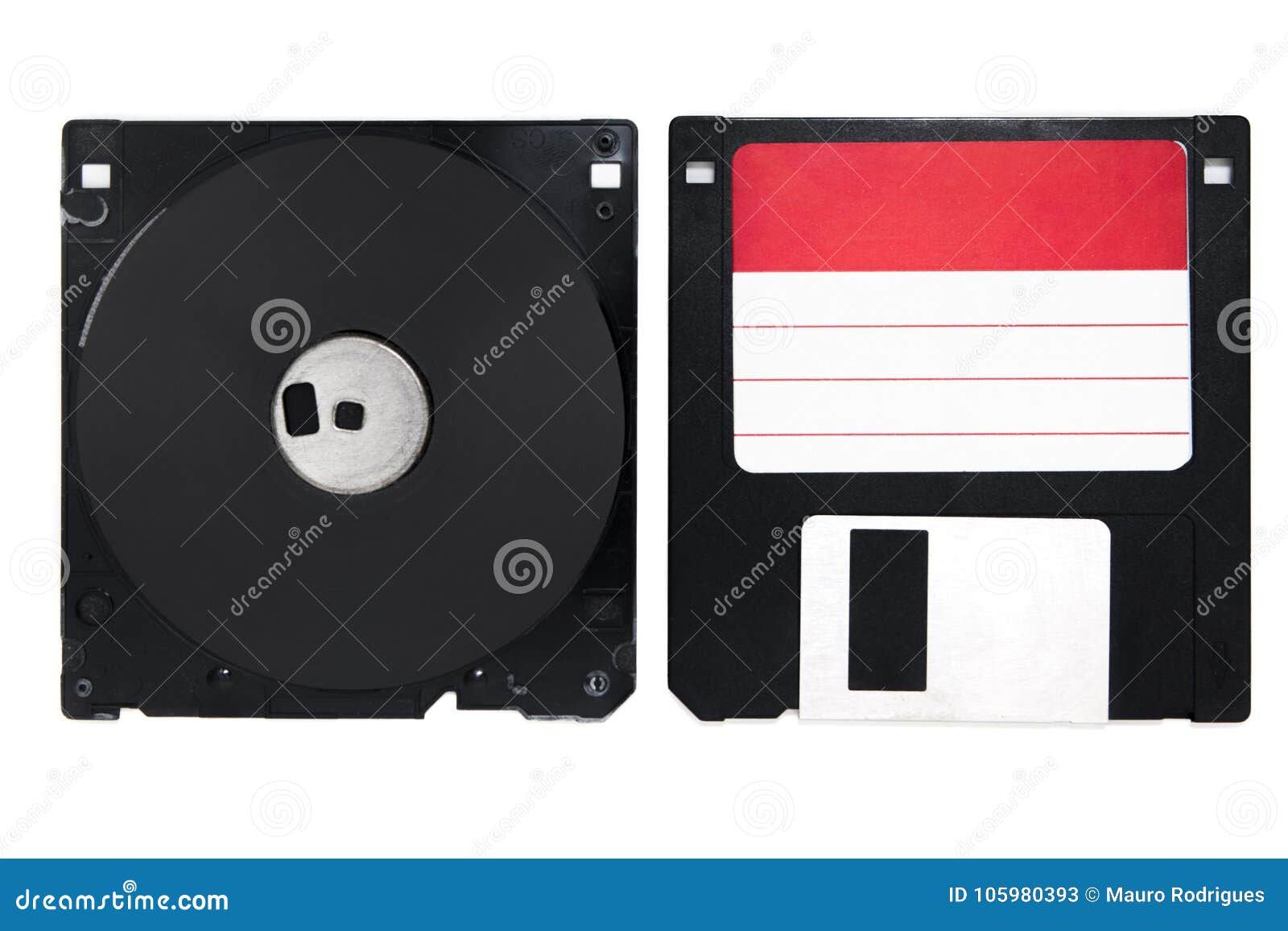 Inside of floppy disk stock image. Image of background - 105980393