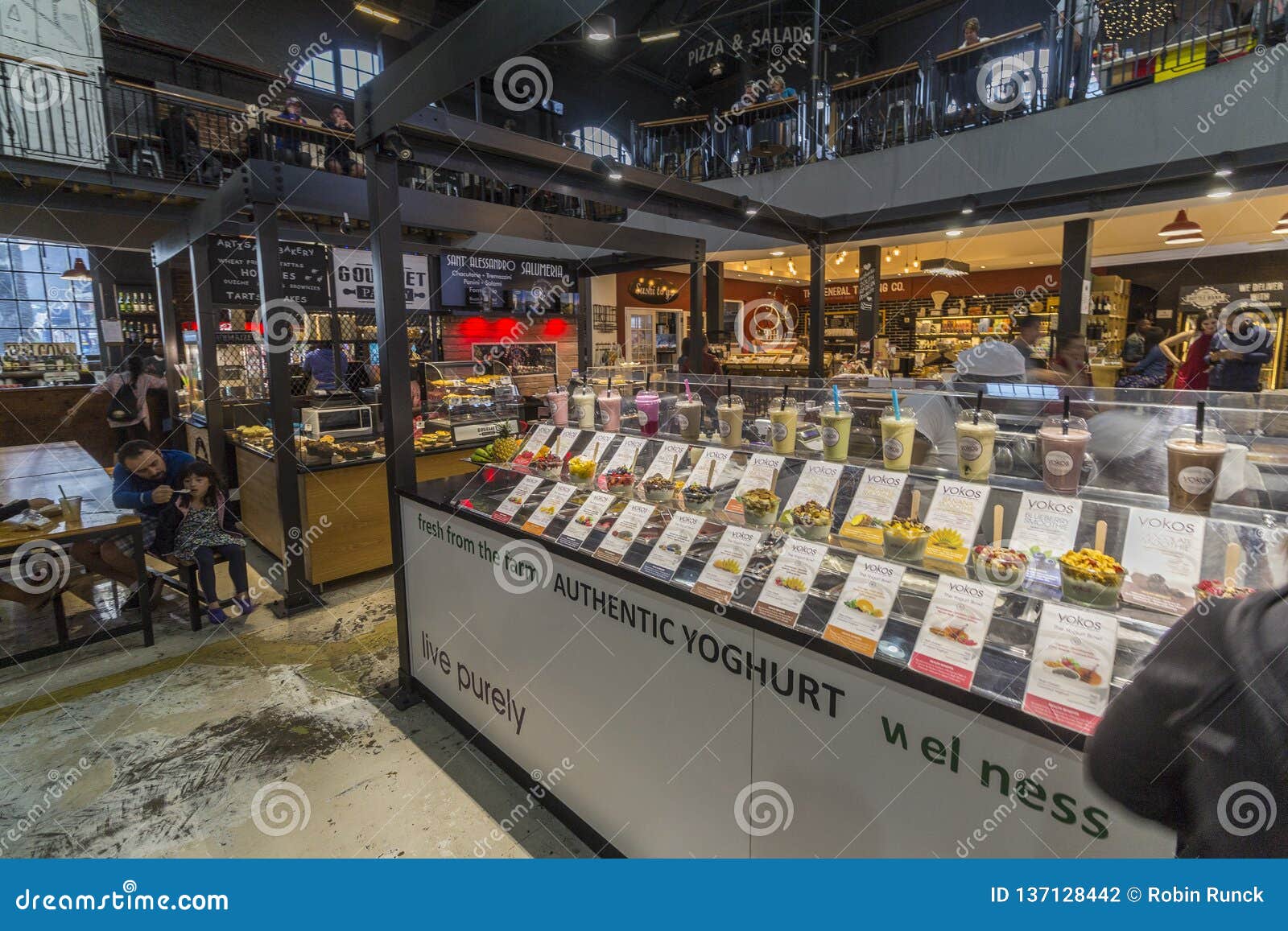 Inside Food Market of V&a Waterfront, Cape Town Editorial Photography ...