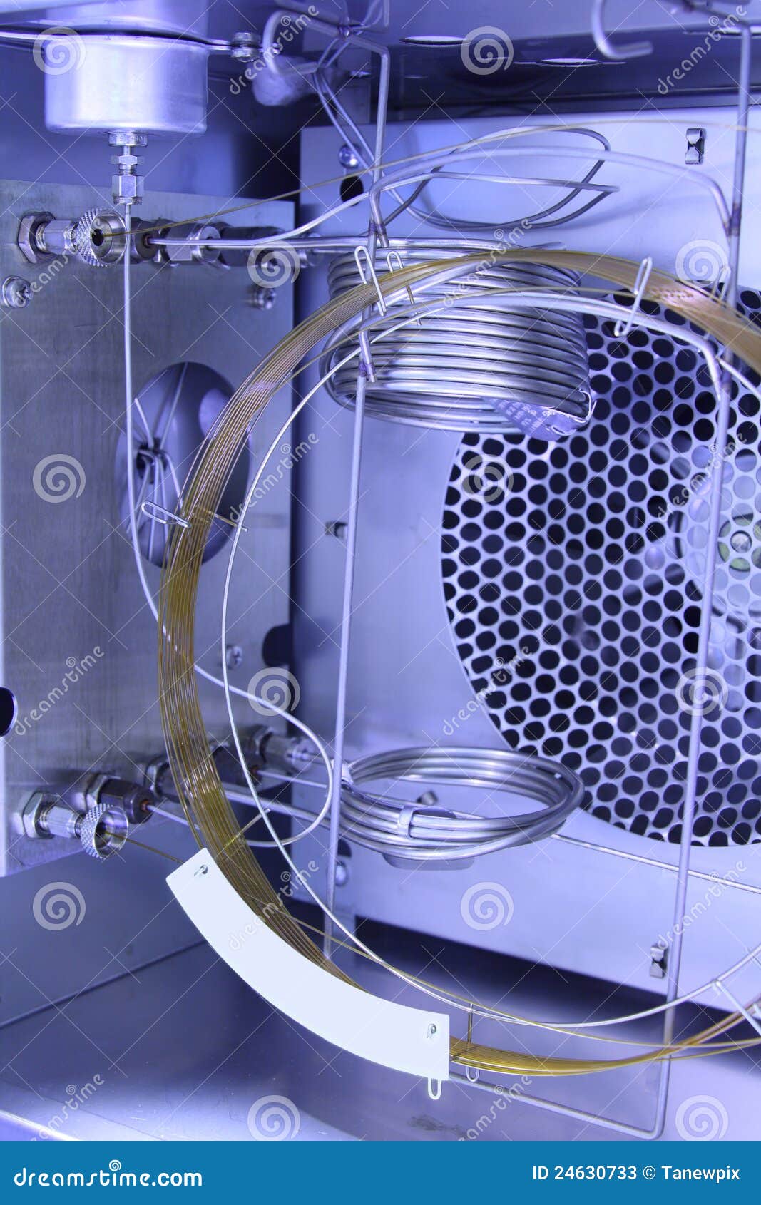 Inside Gas Chromatography Analyzer. Stock Image | CartoonDealer.com ...