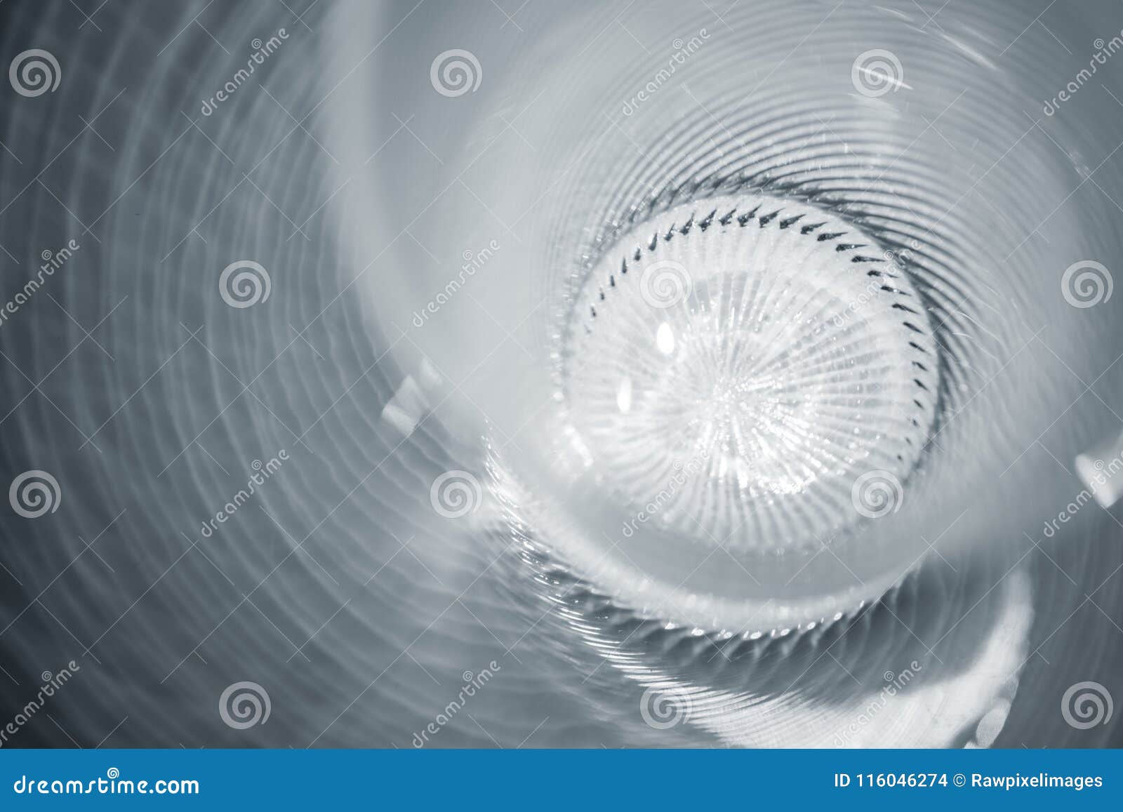 The inside of a glass stock photo. Image of light, macro - 116046274