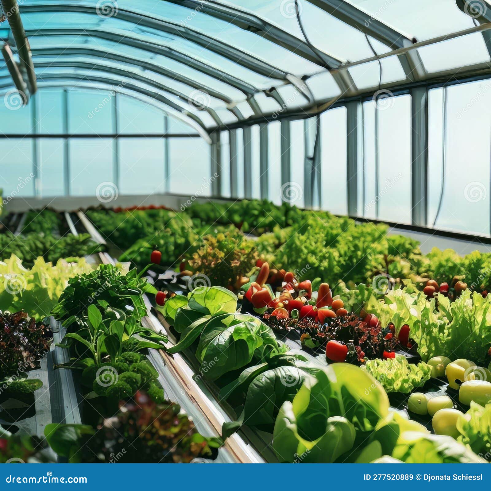 Inside the Greenhouse stock illustration. Illustration of greenhouse ...