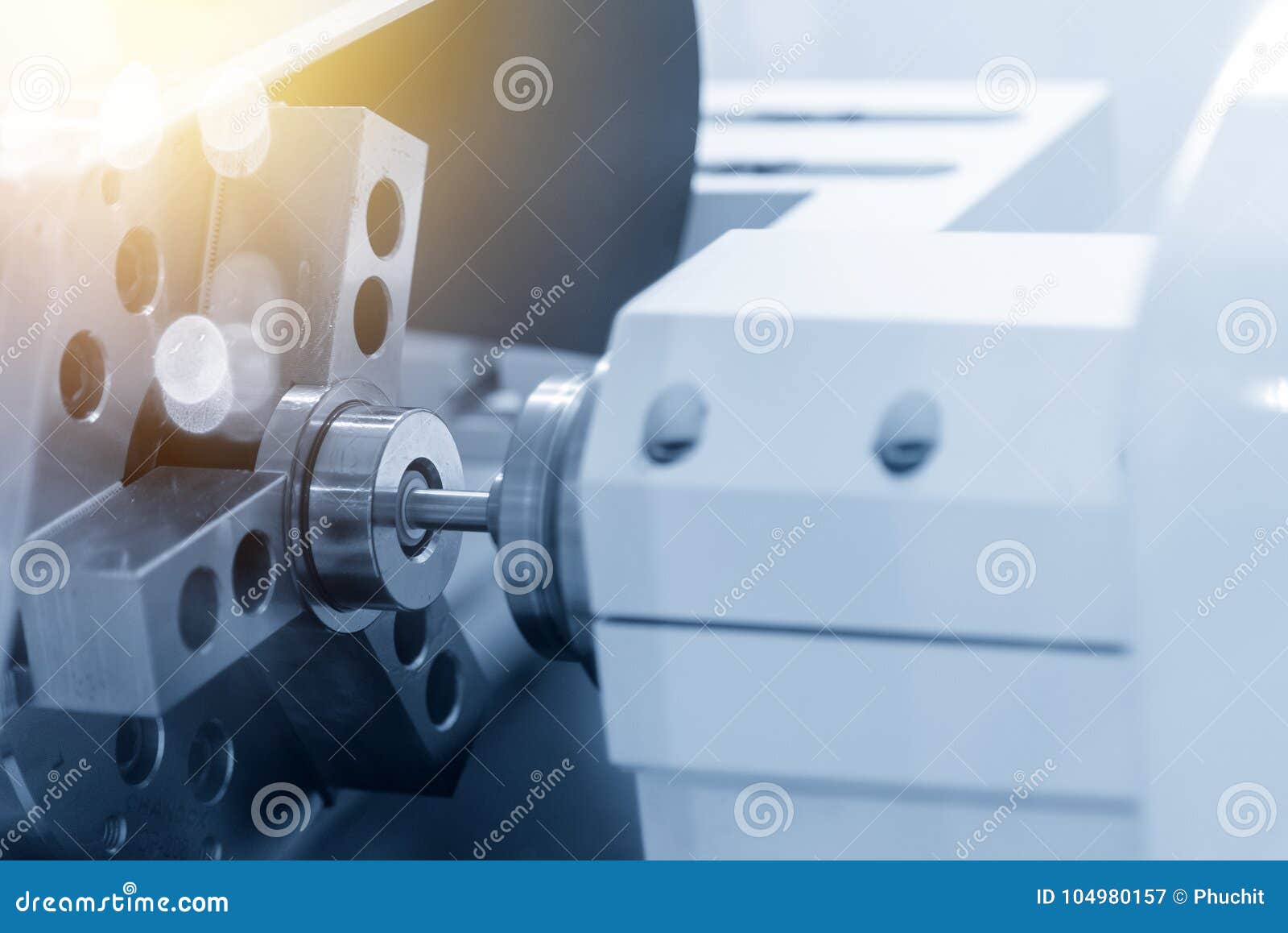 The Inside Grinding Machine . Stock Image - Image of automotive ...