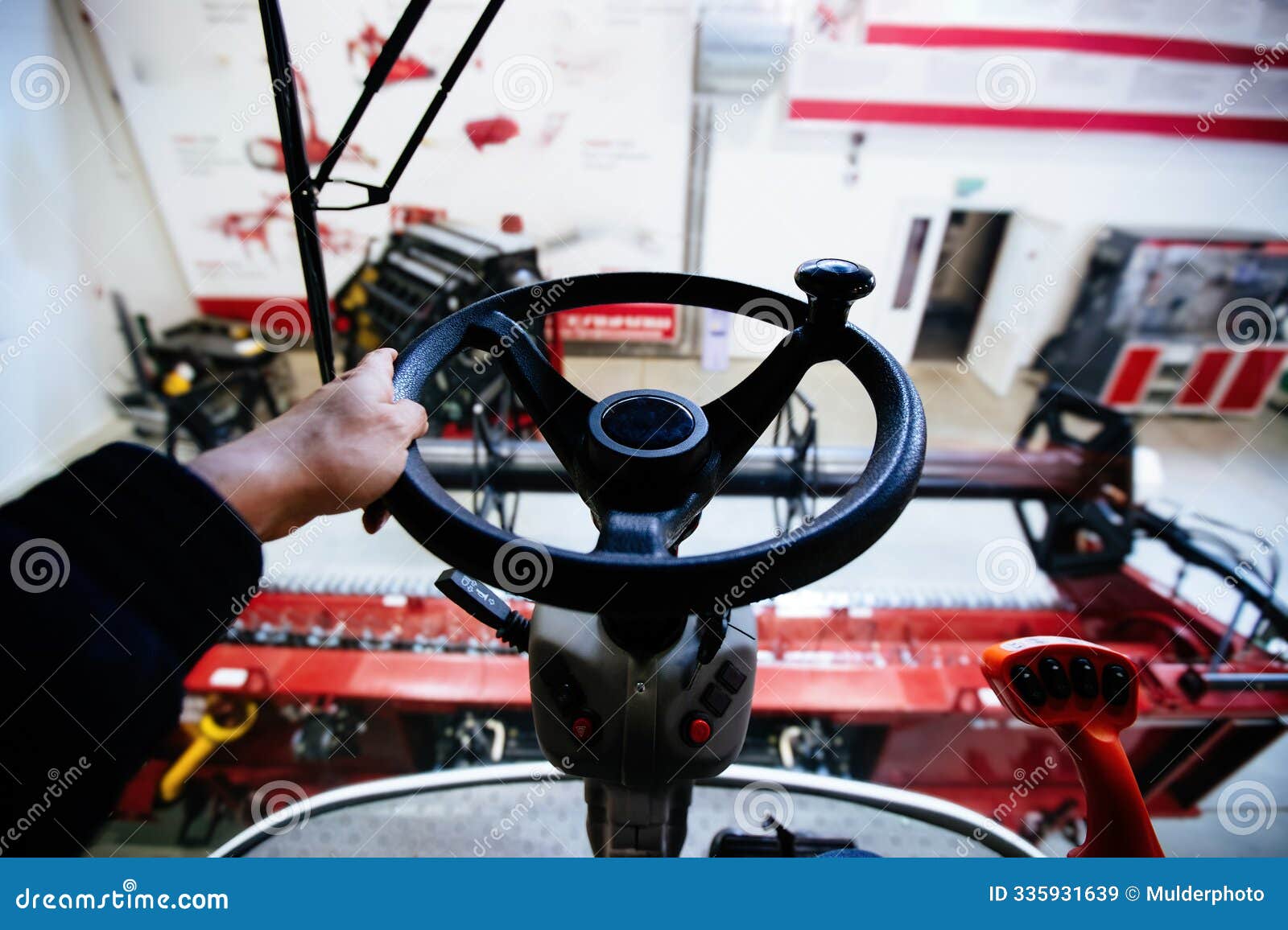 Inside In The Tractor Manufacture Of The Minsk Tractor Plant. Assembly ...