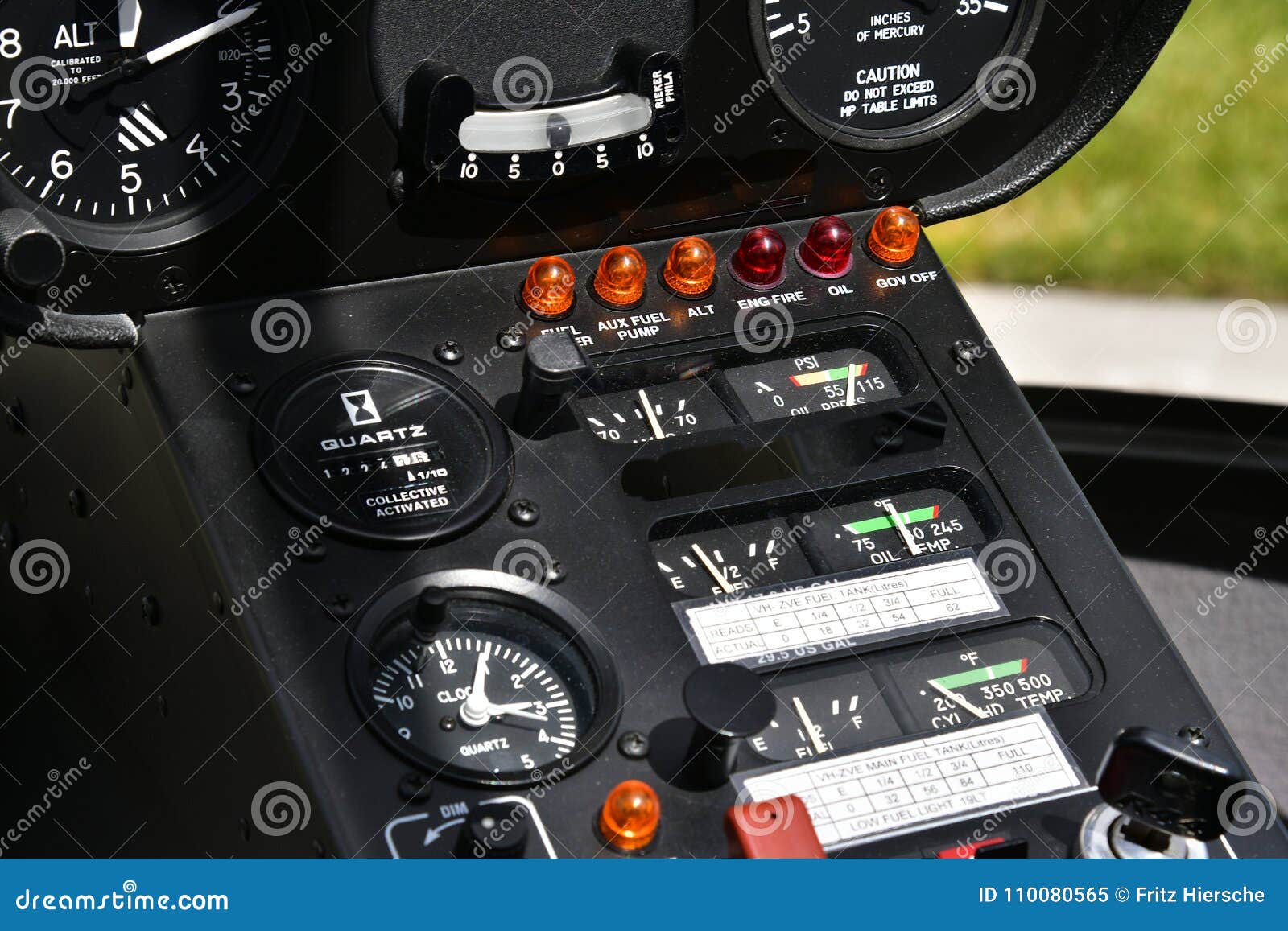 Aircraft, Helicopter, Panel Stock Image - Image of helicopter ...