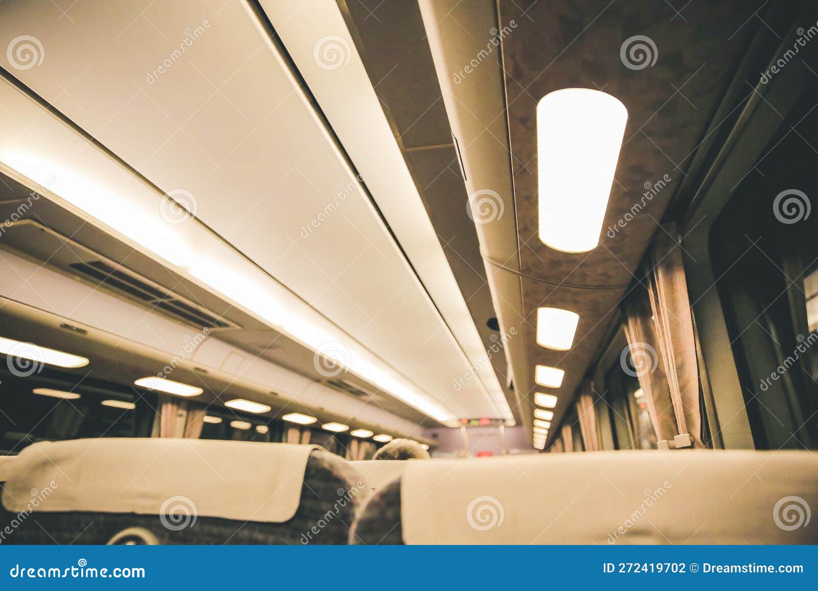 An Inside the High Speed Train Compartment 30 Oct 2013 Stock Photo ...