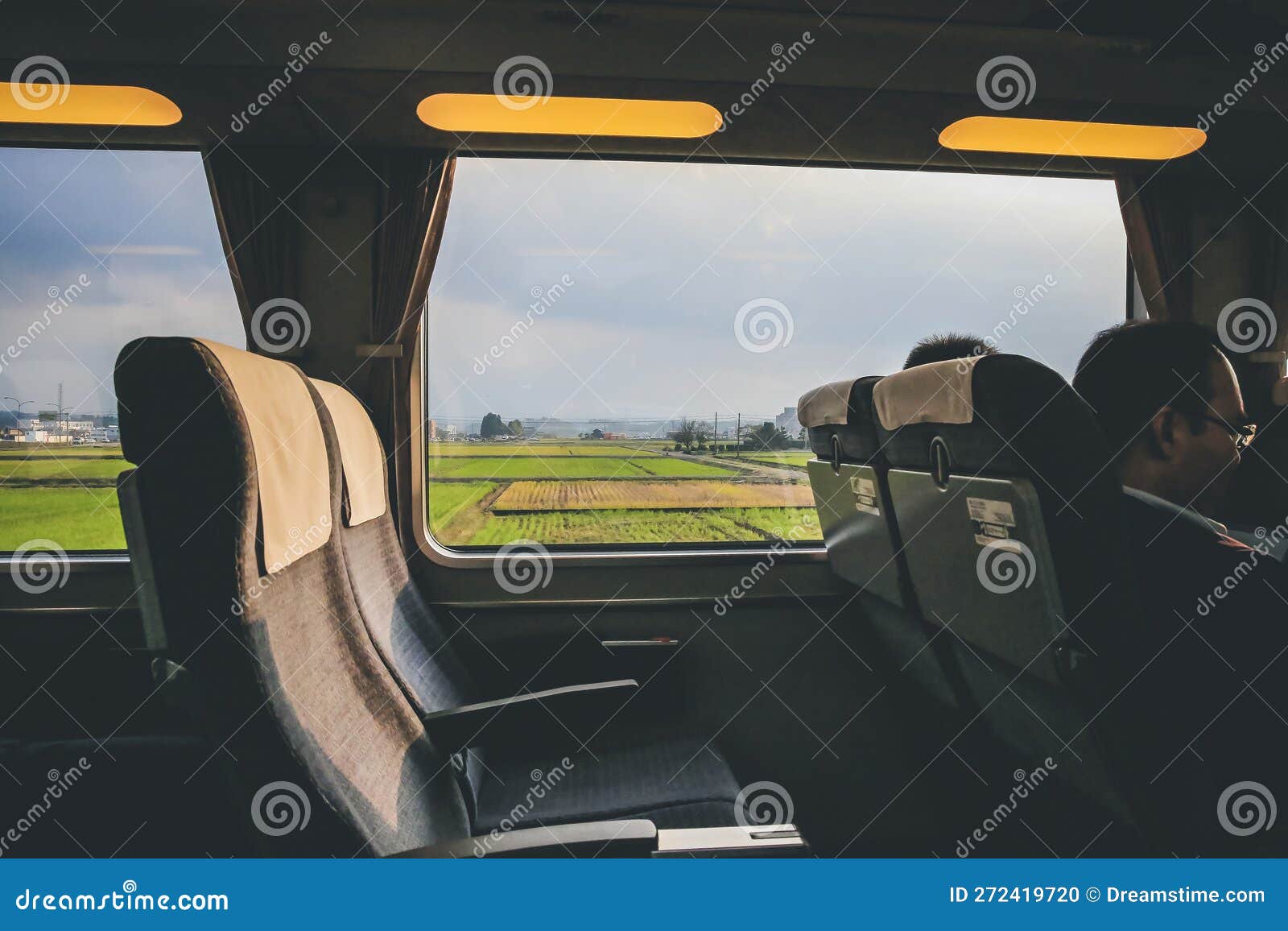An Inside the High Speed Train Compartment 30 Oct 2013 Editorial Image ...