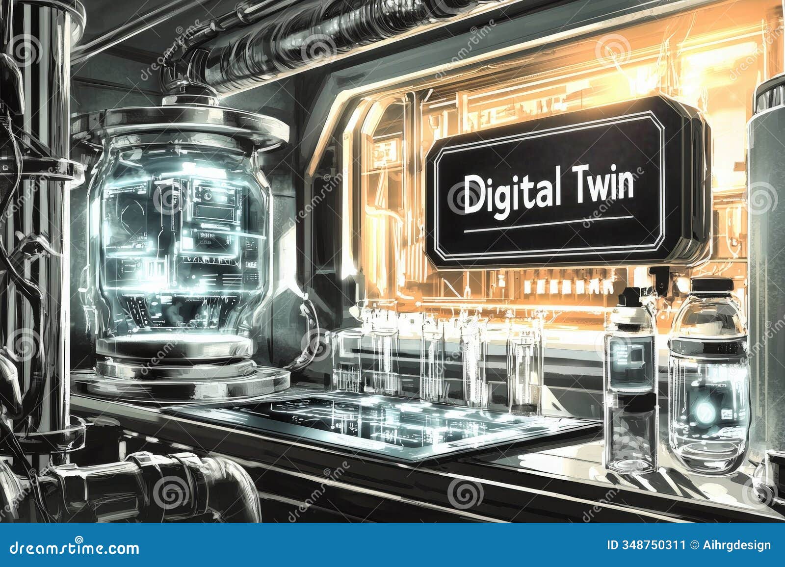 Exploring Futuristic Technology in a Lab with Digital Twin Concept and ...