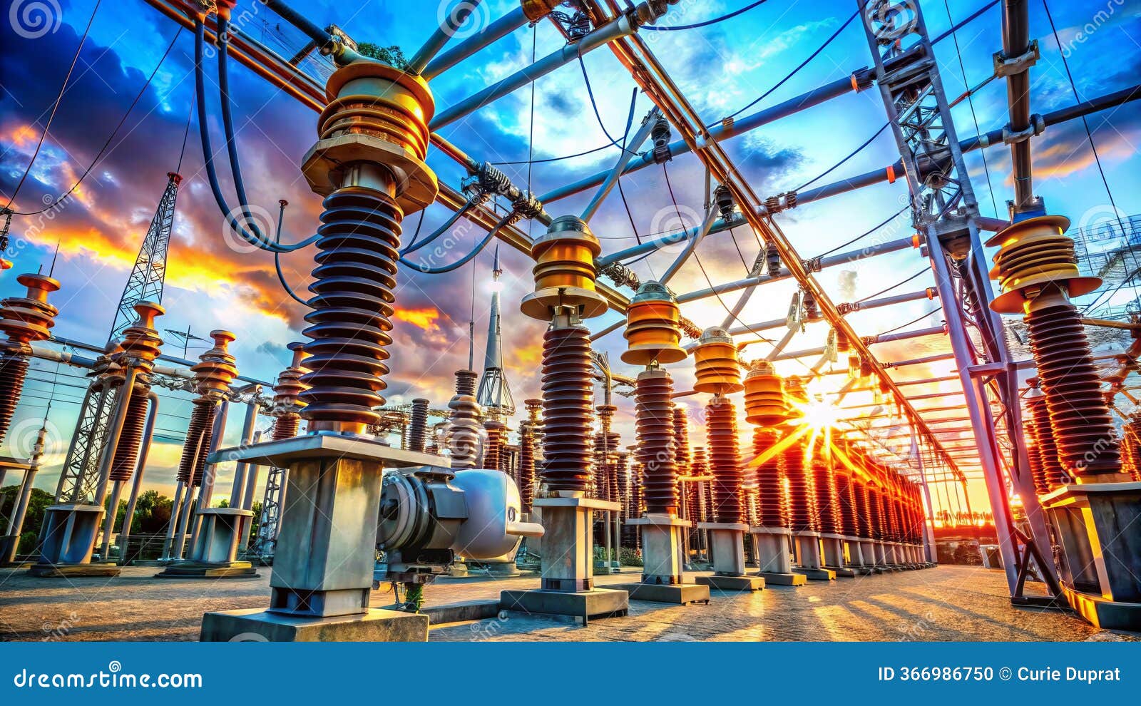 Inside A HighVoltage Substation A Comprehensive View Of Circuit ...