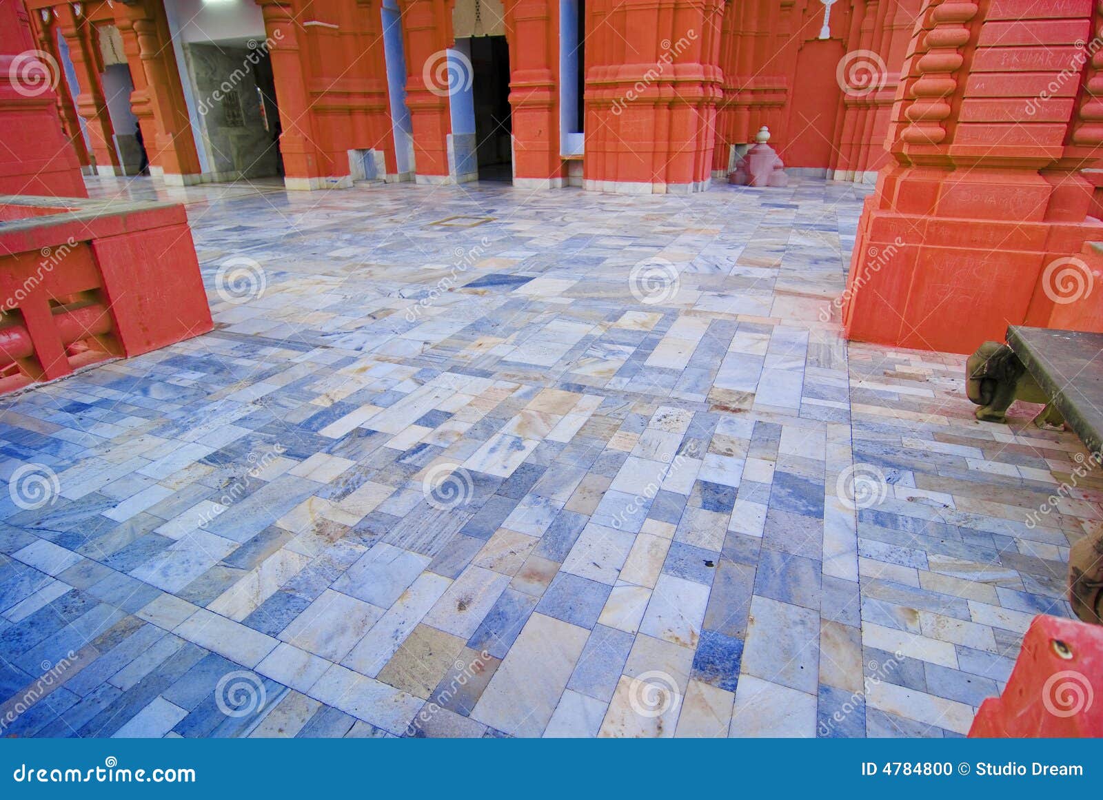 Inside Hindu Temple stock photo. Image of parqueted, interior - 4784800