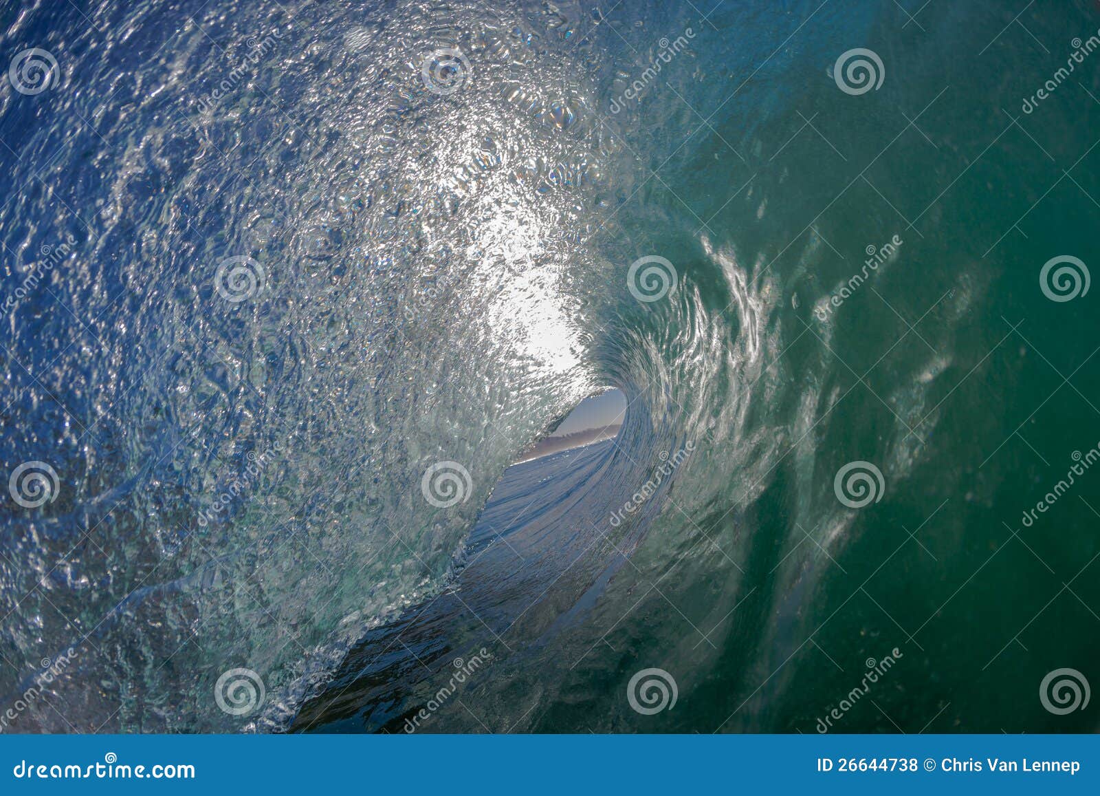 Inside Hollow Wave View stock photo. Image of ocean, wall - 26644738