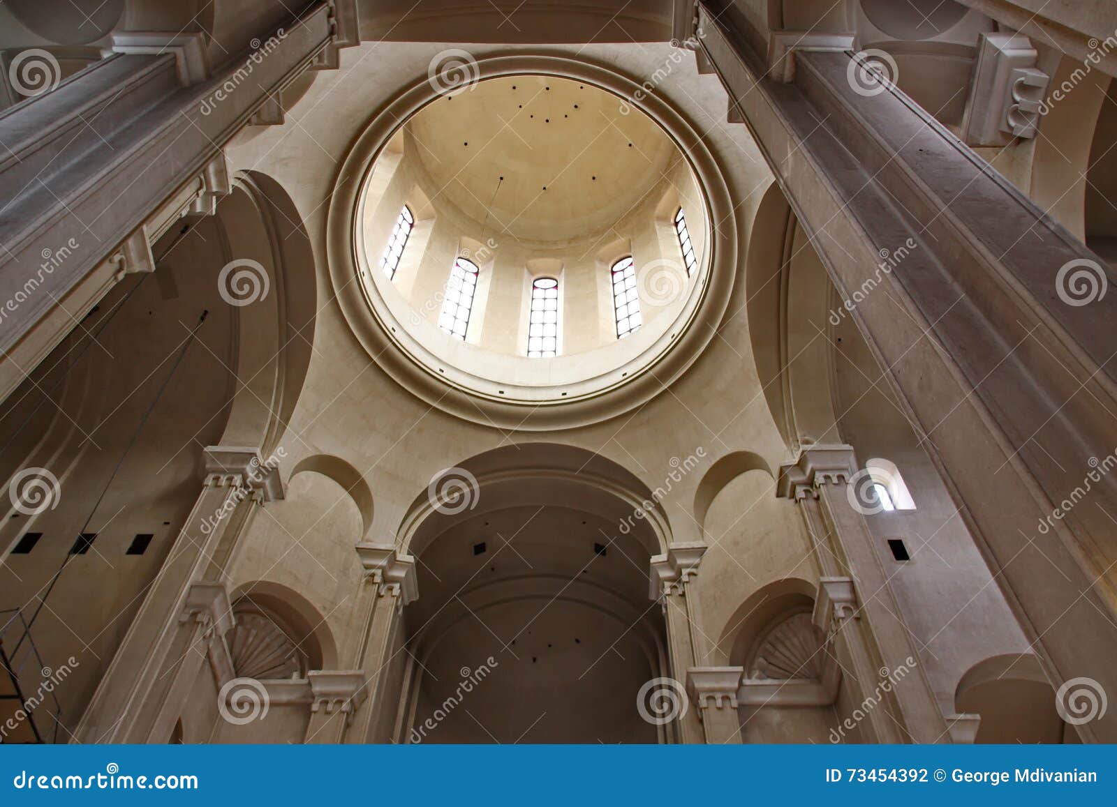 Inside Holy Trinity Church in Tbilisi Editorial Photography - Image of ...