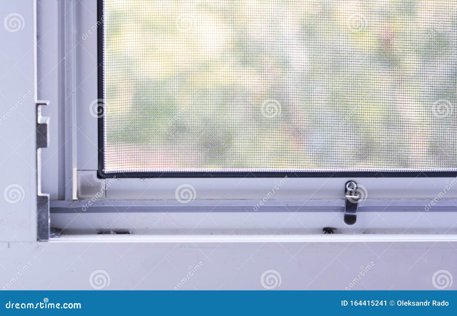 Inside House Room View on Mosquito Net Screen Installation House Window ...