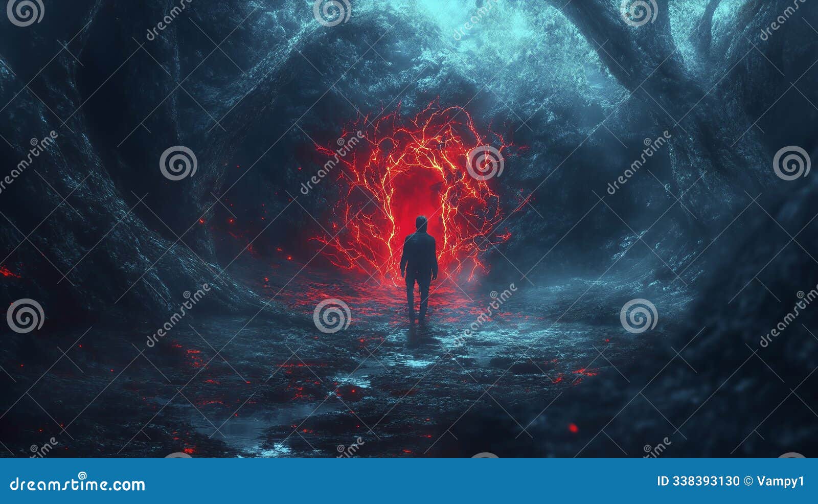 Inside a Human Mind, a Person Trapped in His Own Thoughts. Brain in the ...