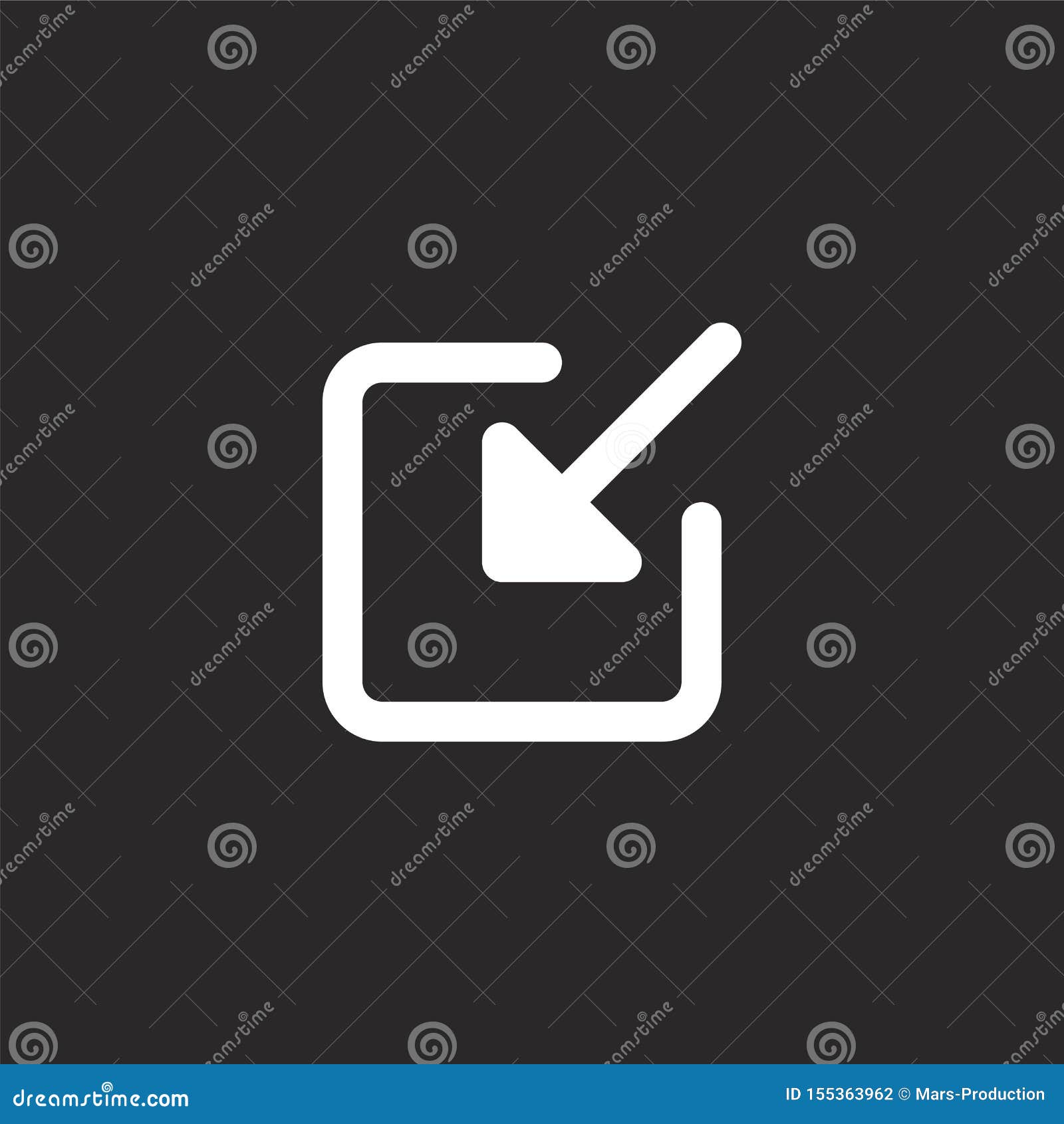 Inside Icon. Filled Inside Icon For Website Design And Mobile, App ...