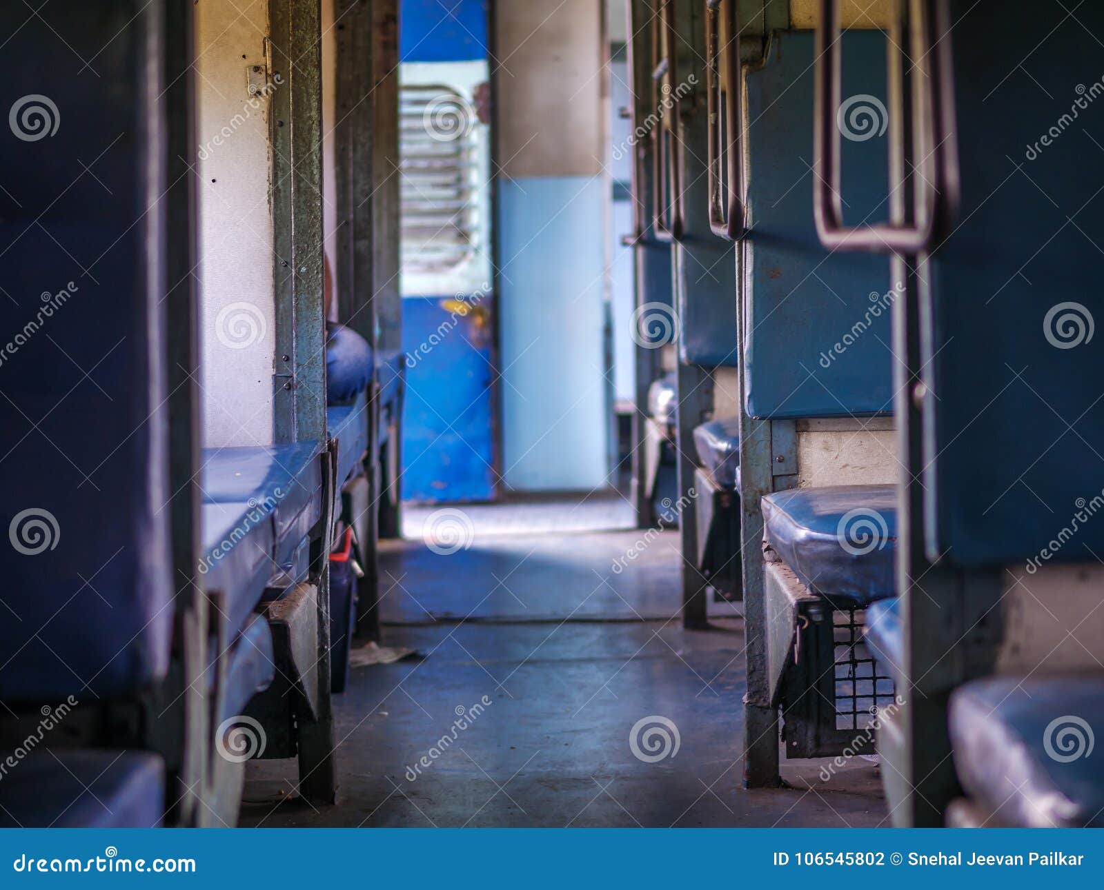 Inside Indian Railway Compartment Editorial Photography - Image of ...