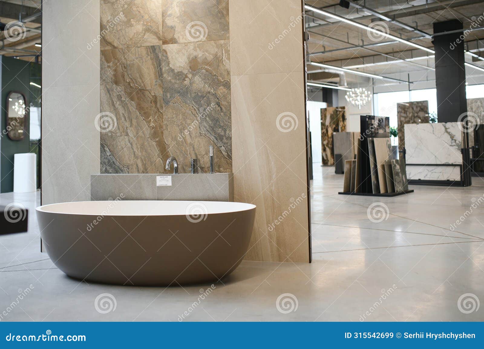 Inside Interior in Shop Showroom of Elite Plumbing Stock Image - Image ...