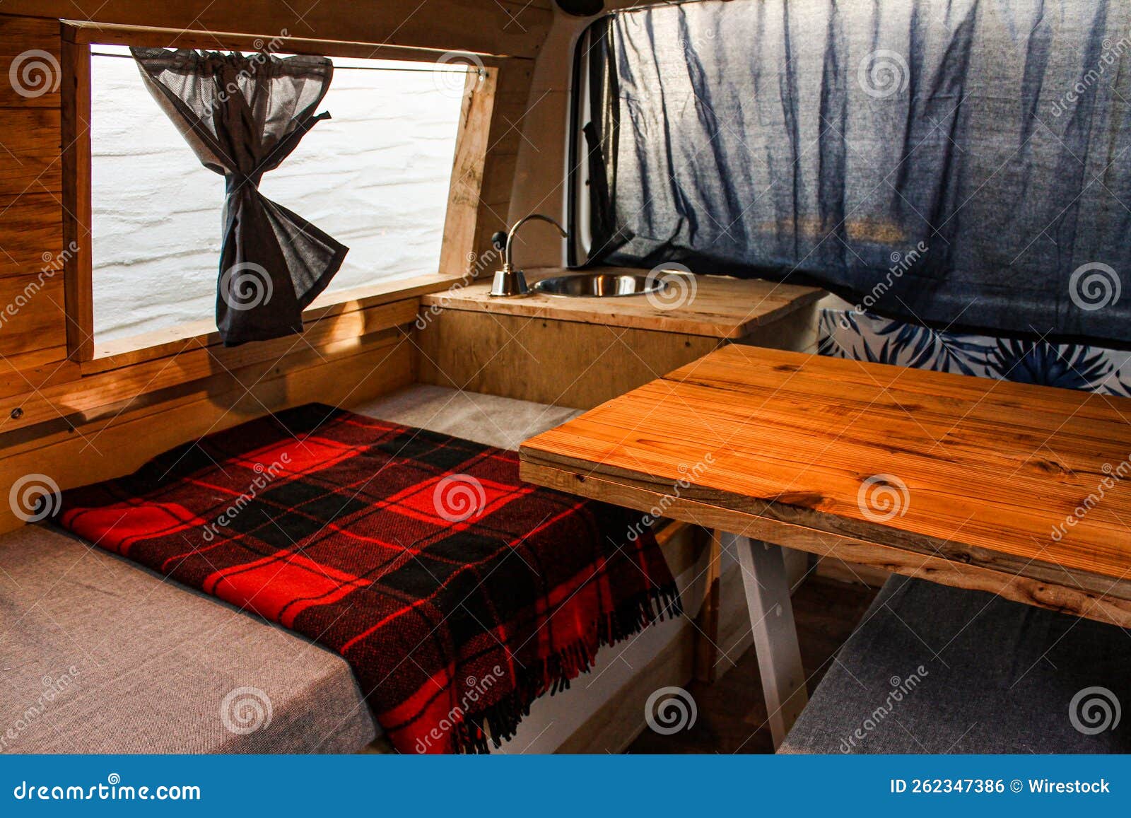 Inside Interior of a Van in the Woods in Queenstown Editorial Photo ...