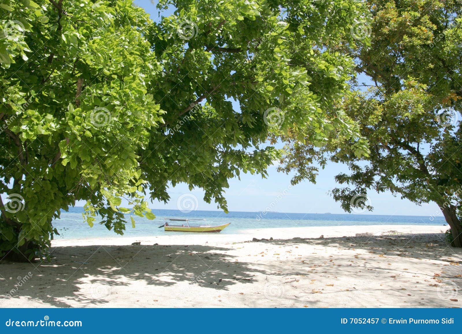 Inside of the island stock image. Image of exotic, enjoy - 7052457