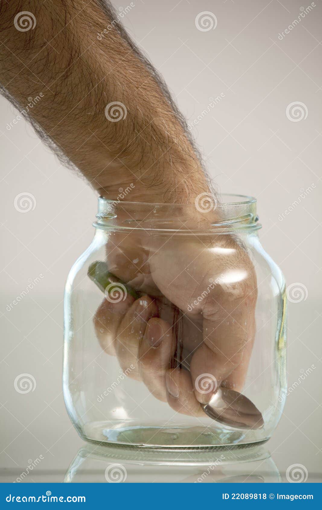 Inside the Jar stock photo. Image of metal, stupid, clear - 22089818