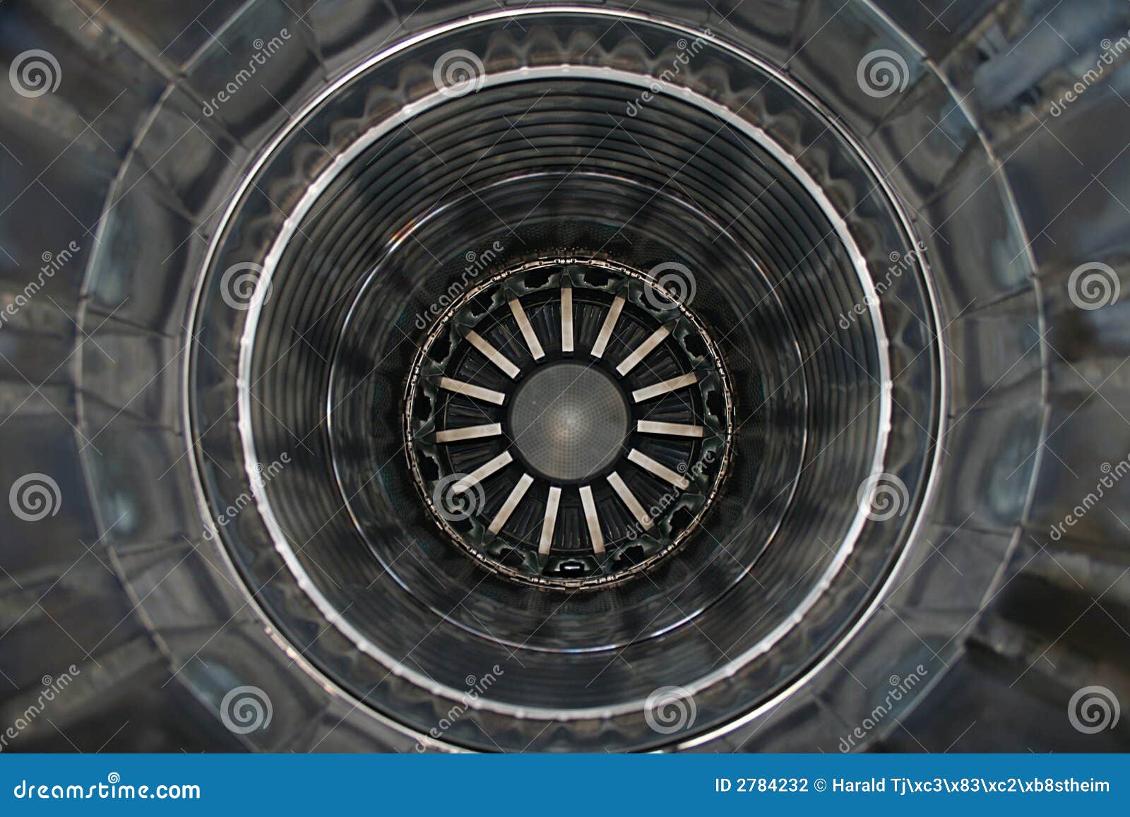 Inside a jet engine stock photo. Image of propel, motor - 2784232