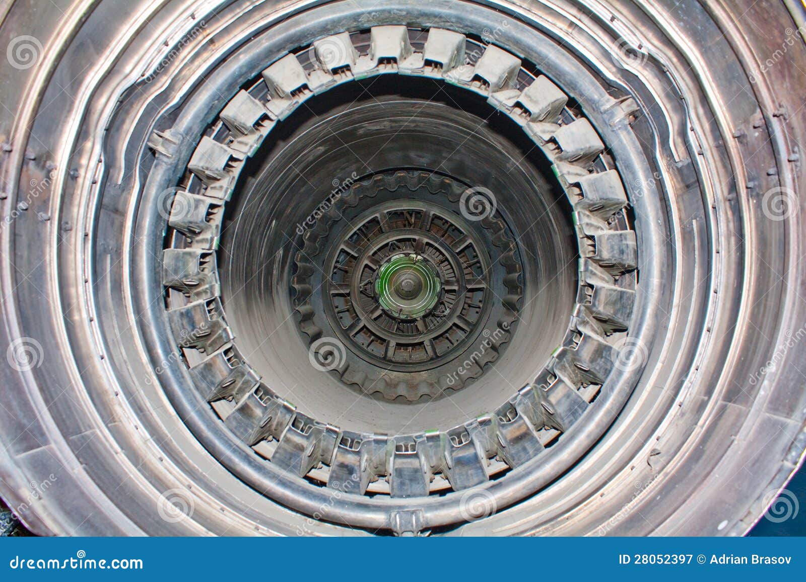 Inside a jet engine stock image. Image of turbo, interior - 28052397