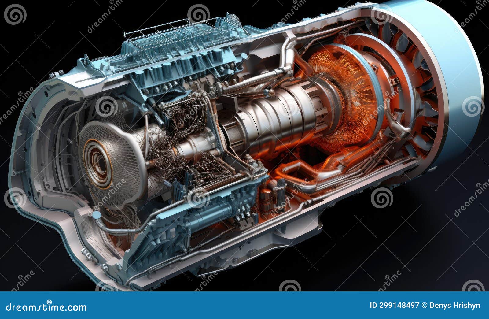 Inside the Fiery Depths: a Glimpse into the Jet Engine S Inner Workings ...