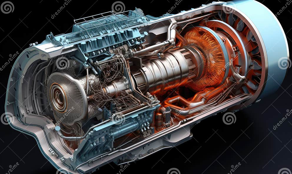 Inside the Fiery Depths: a Glimpse into the Jet Engine S Inner Workings ...