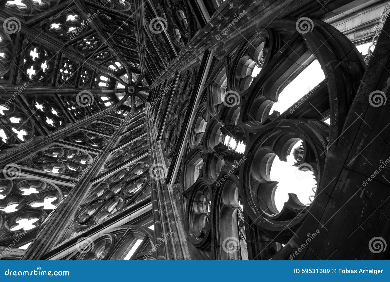 Inside the Koelner Dom Tower in Germany Stock Image - Image of ...