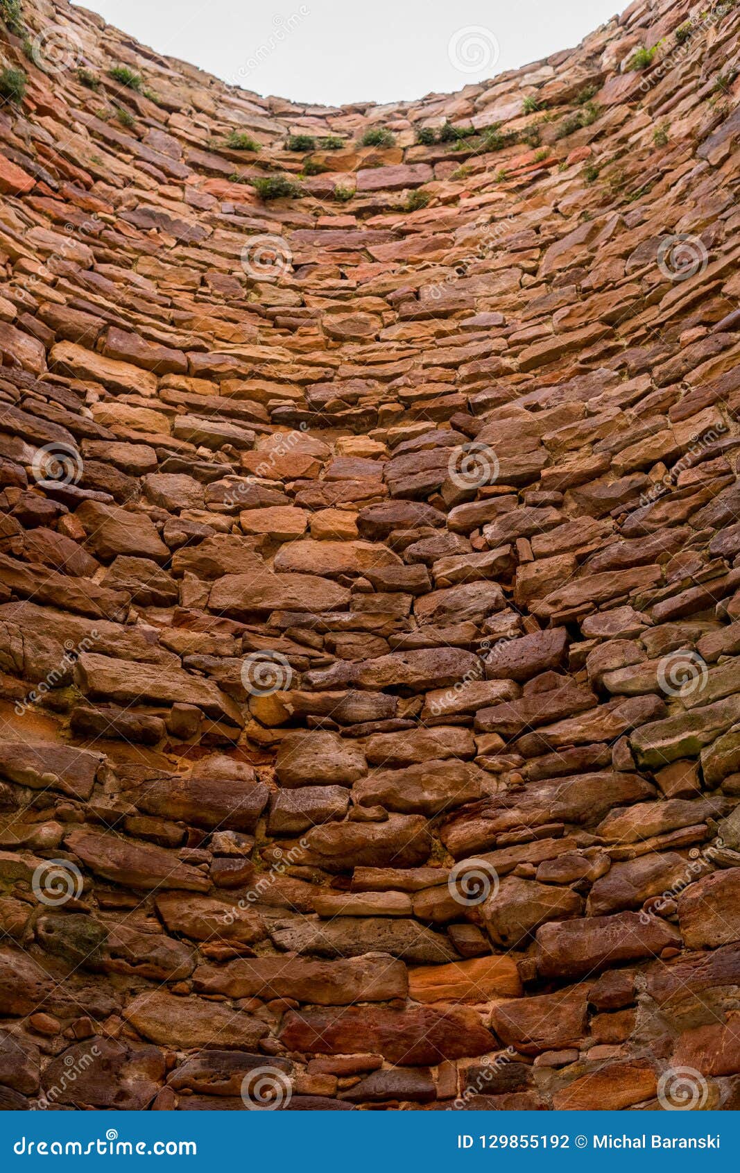 Inside of a large chimney stock photo. Image of ruins - 129855192