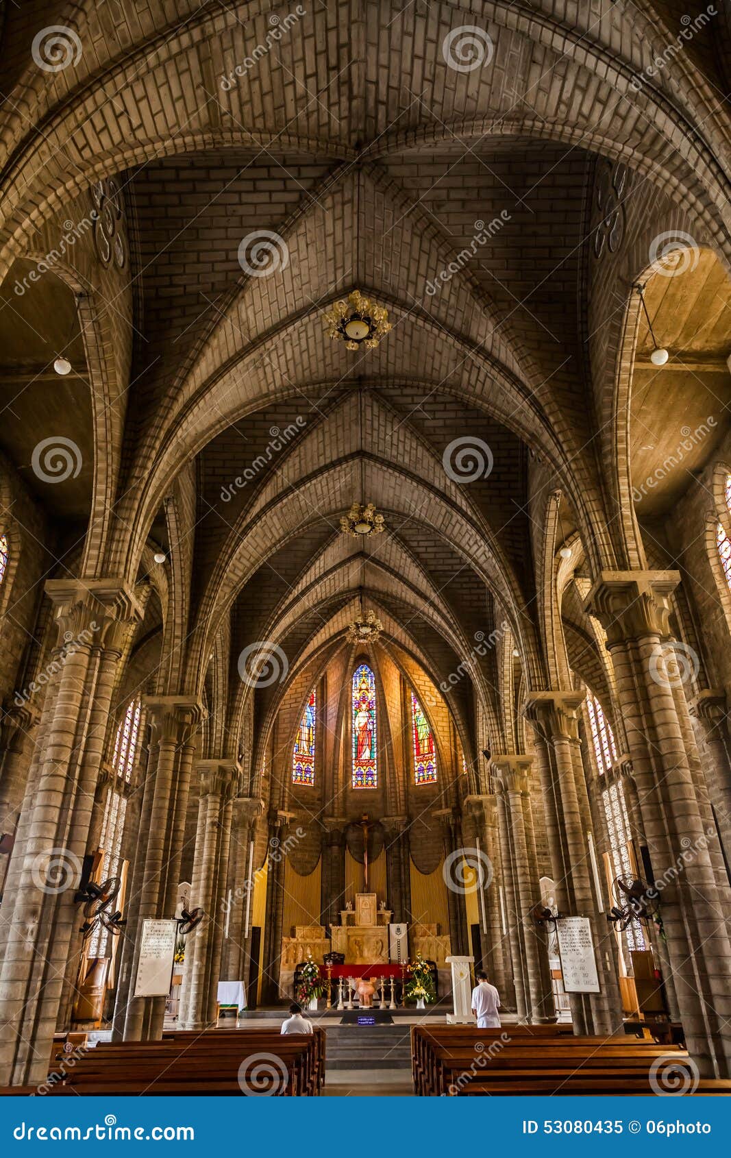 Inside of a Large, Modern Church Editorial Image - Image of glass ...