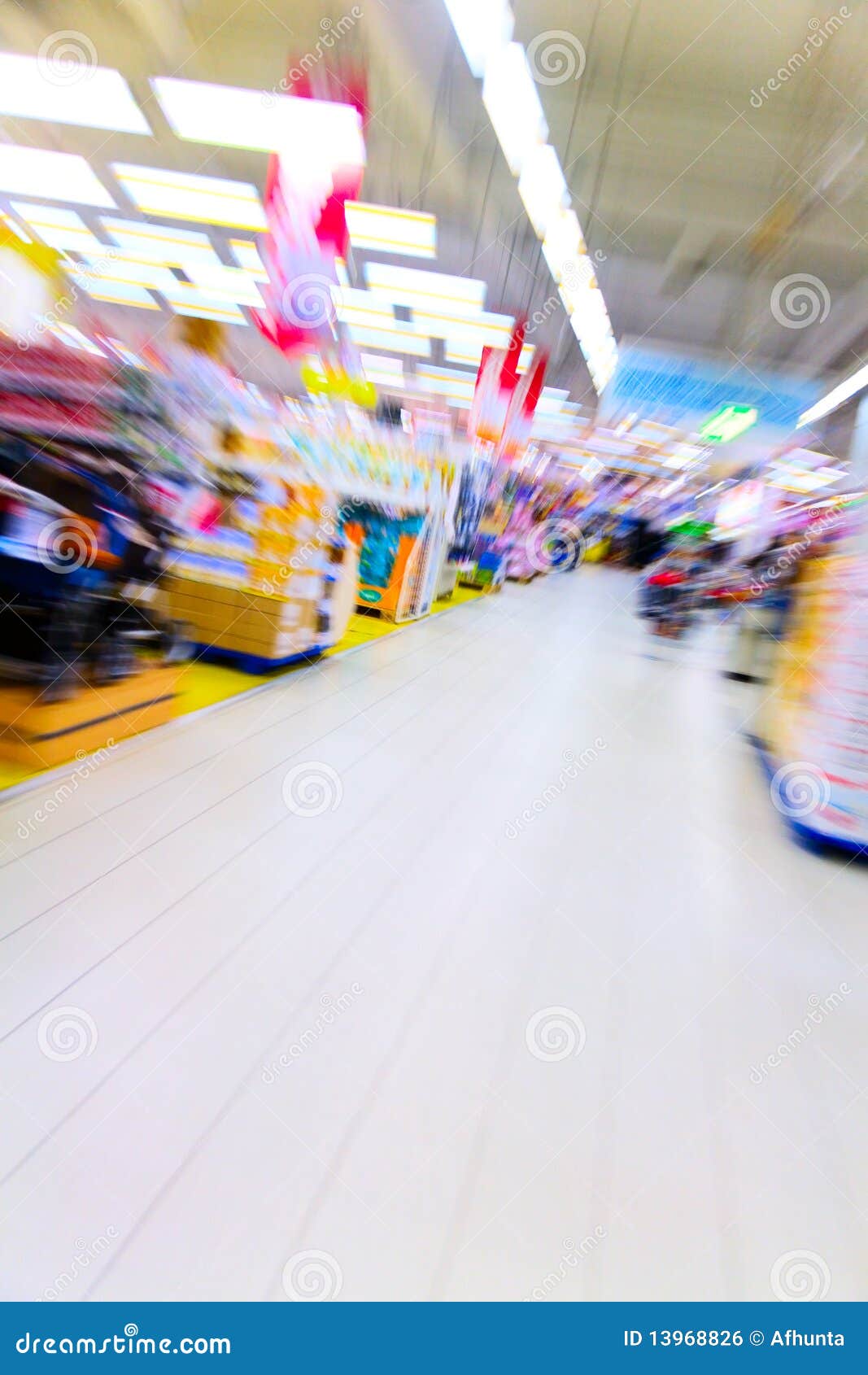 Inside a large supermarket stock photo. Image of abundance - 13968826