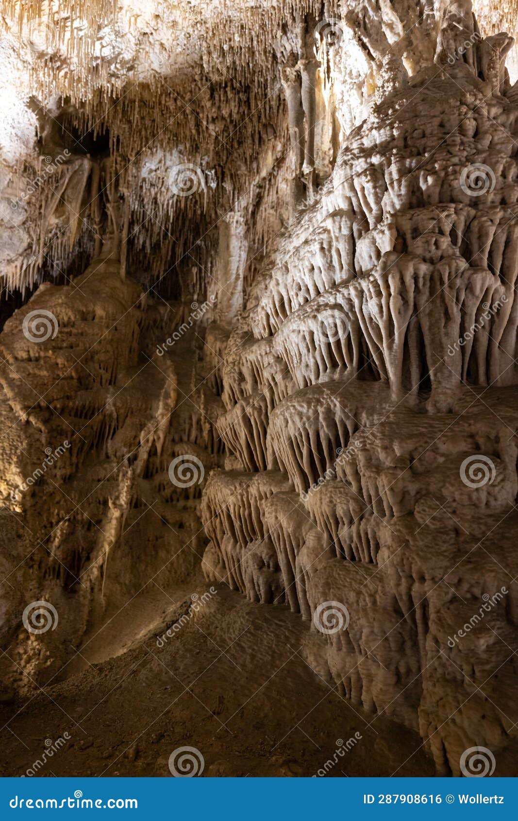 Water Drop Inside the Lehman Caves, Nevada Stock Photo - Image of ...