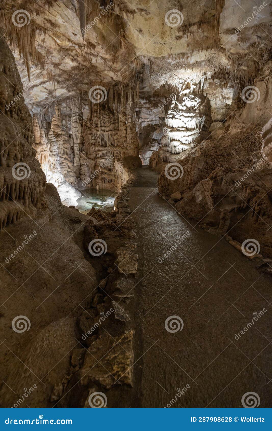 Water Drop Inside the Lehman Caves, Nevada Stock Photo - Image of ...