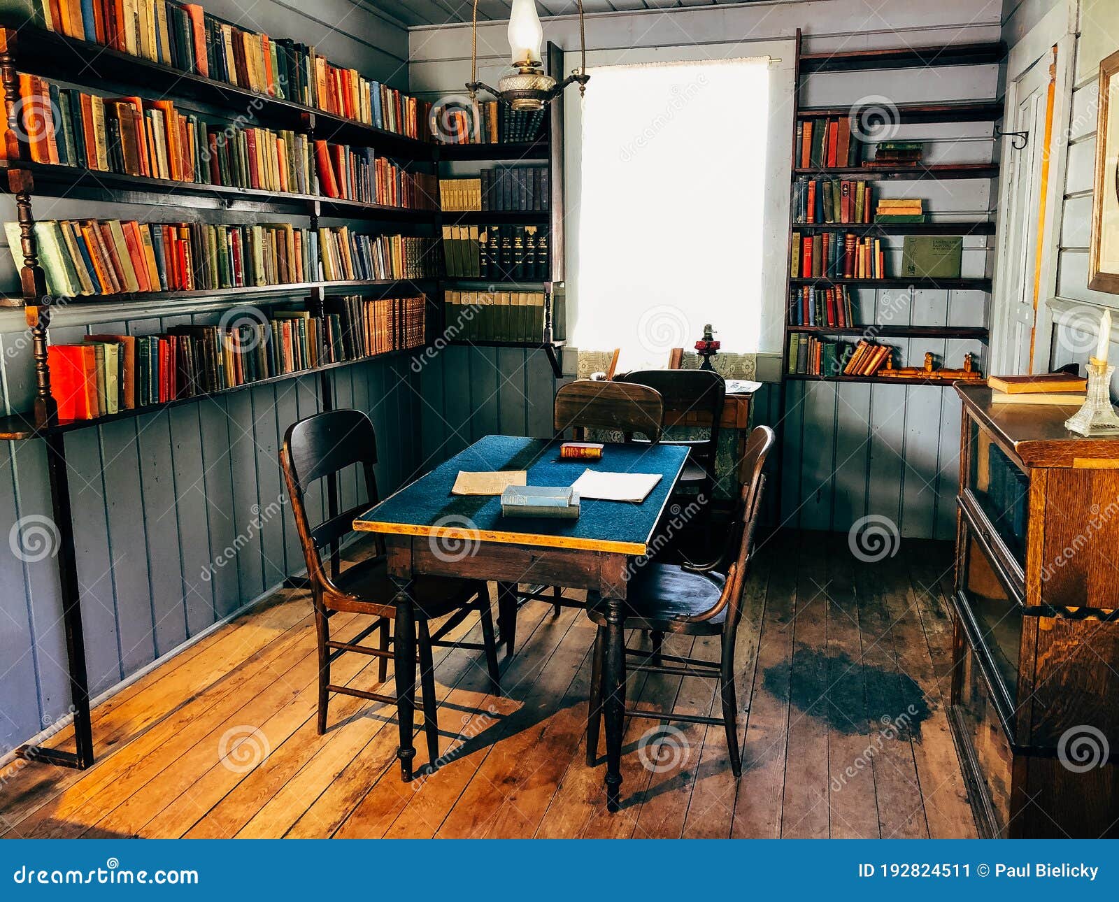 Inside of a Library Building in Barkerville. Editorial Photo - Image of ...