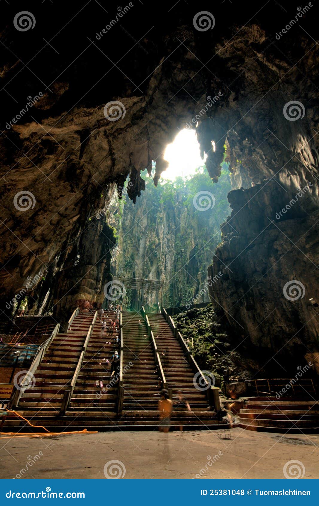 Inside a limestone grotto stock photo. Image of religious - 25381048