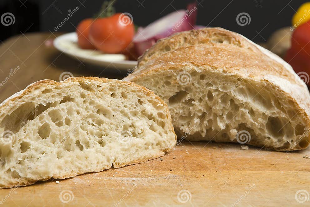 Inside of a loaf stock image. Image of kitchen, snack - 1812635