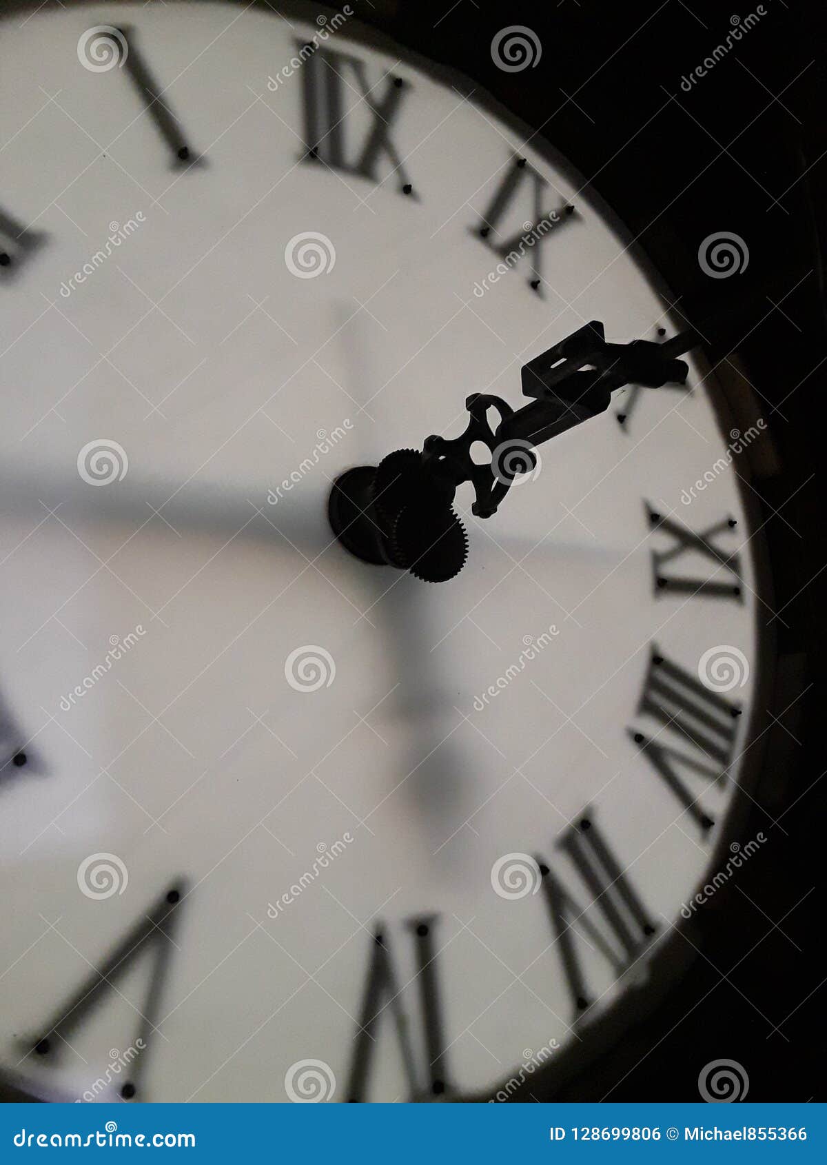 From the inside stock photo. Image of time, clock, blur - 128699806