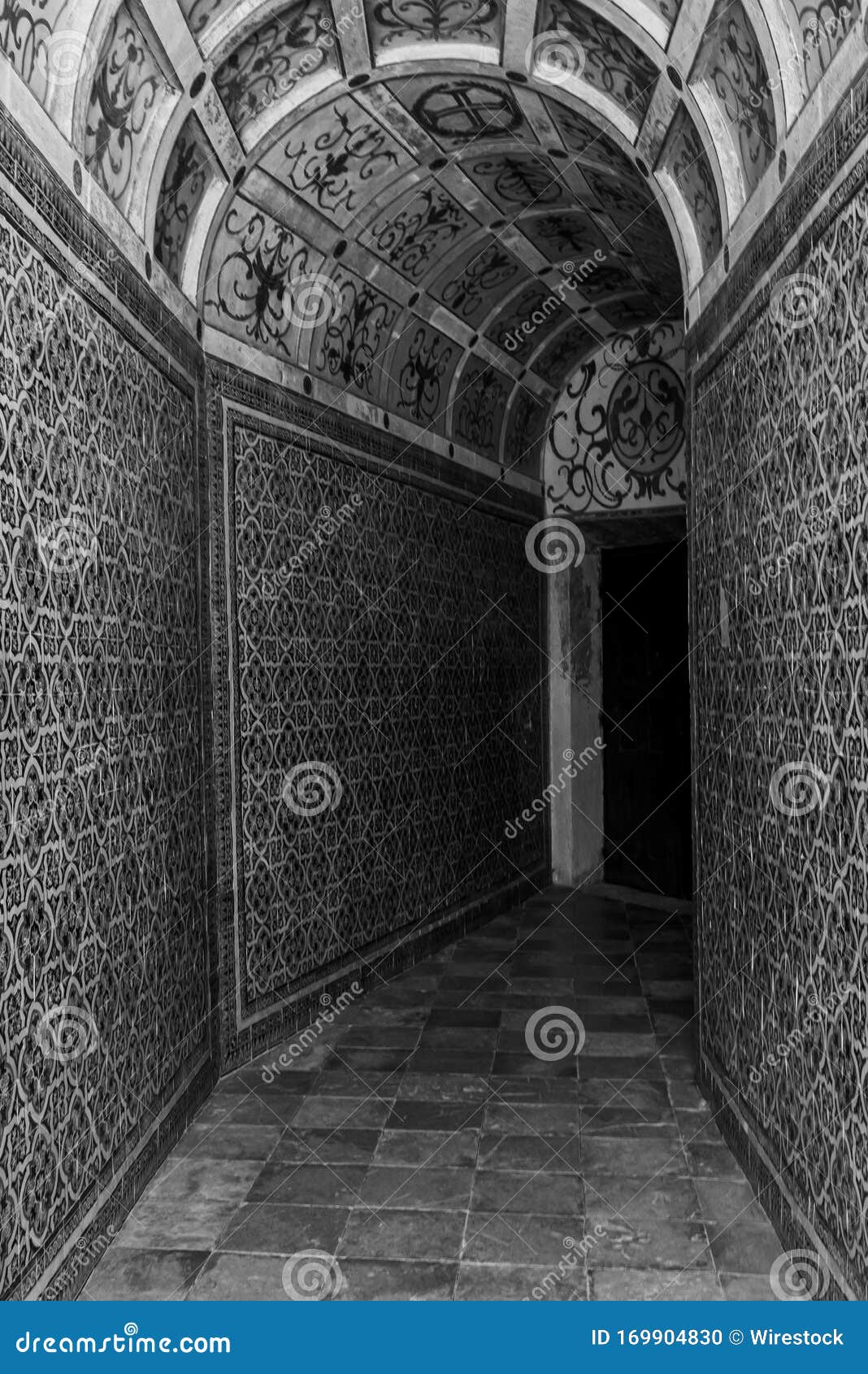 Inside Look of the Tomar, the Convent of Christ, in Portugal Editorial ...