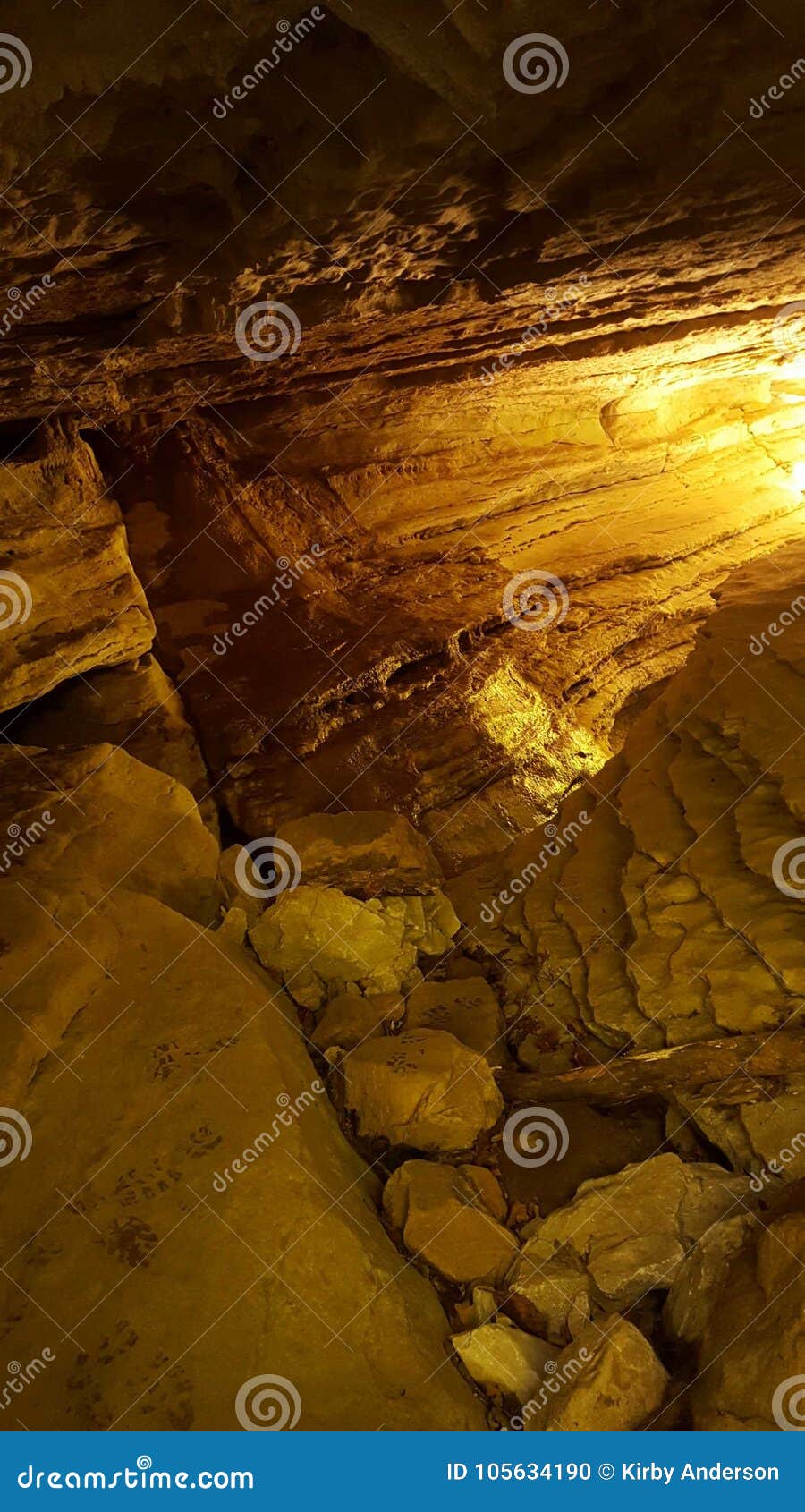 Cave light stock photo. Image of looking, inside, cave - 105634190