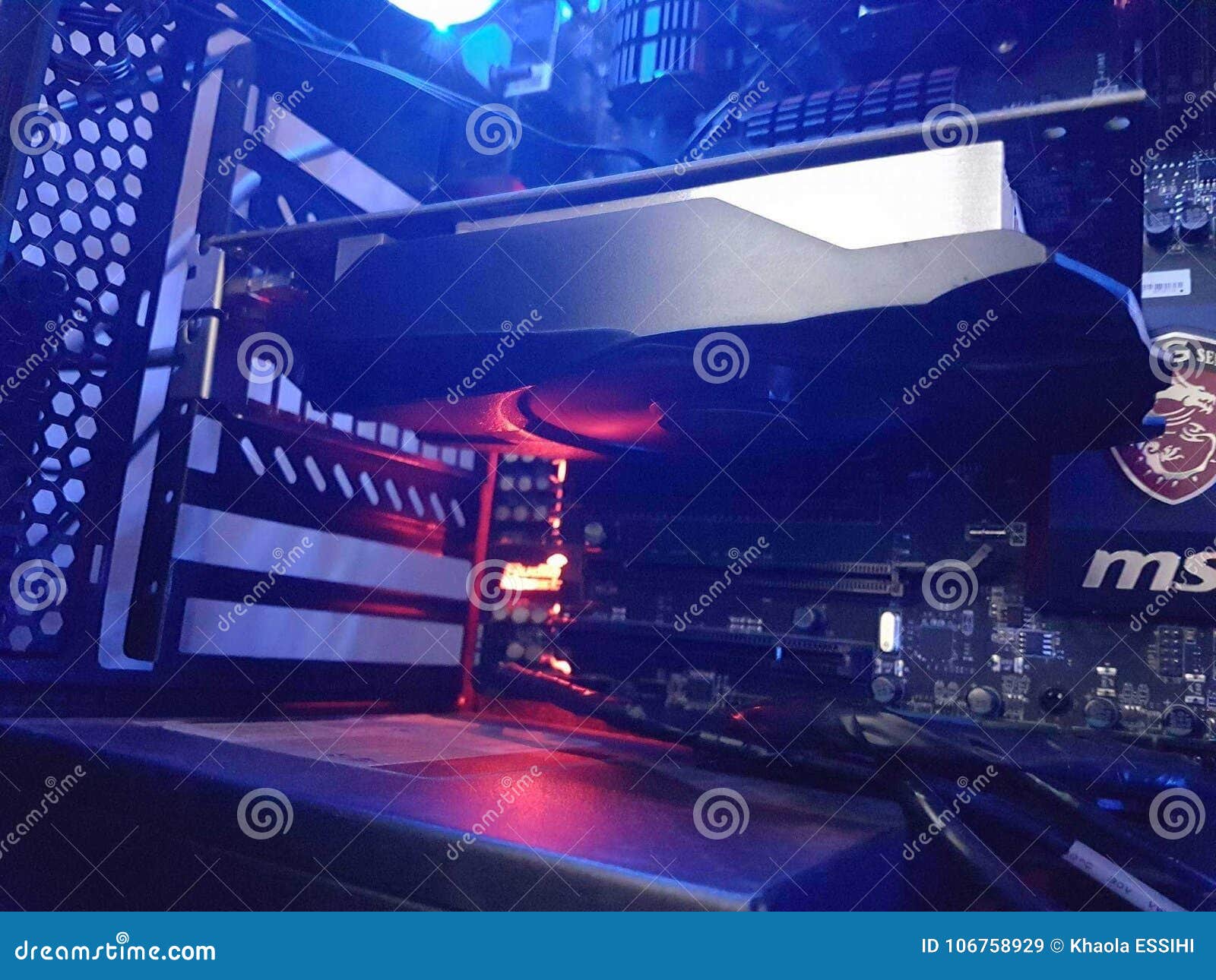 Inside a Mainframe of a Gamer Editorial Stock Image - Image of inside ...