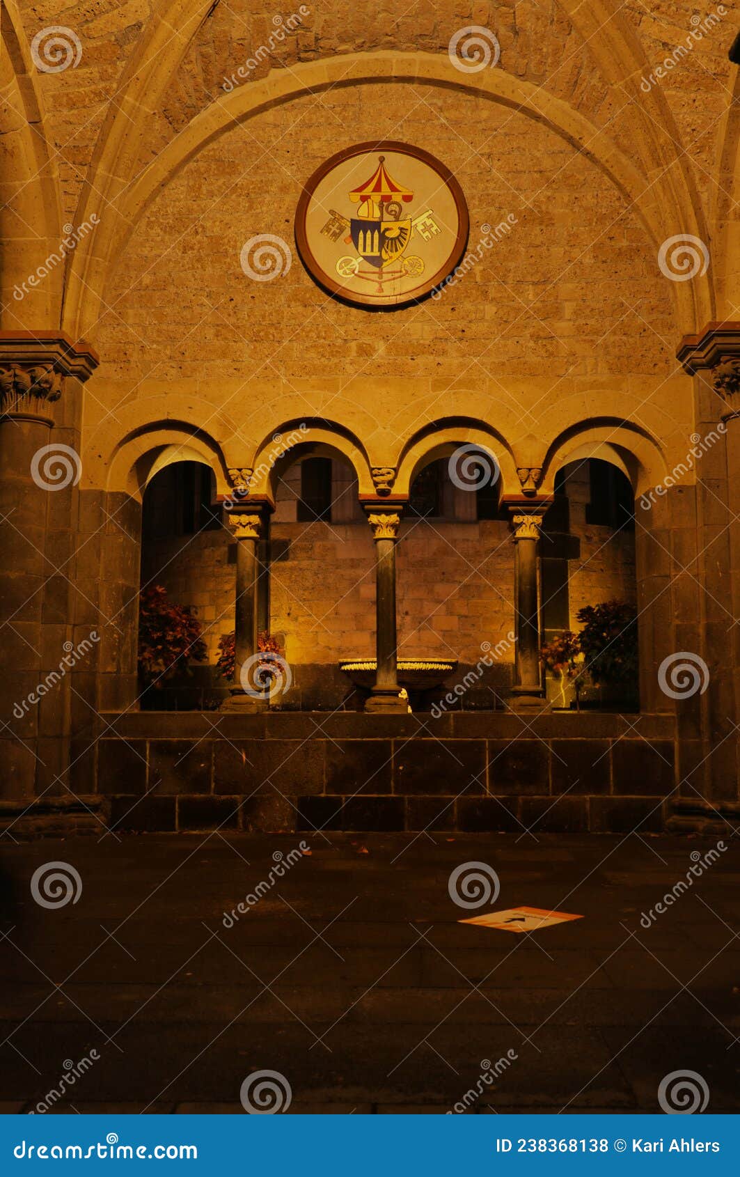 Inside the Maria Laach Abbey Editorial Stock Photo - Image of ...