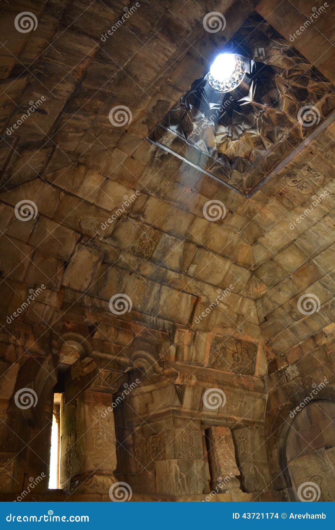 Inside Medieval Armenian Monastery Stock Photo - Image of culture ...