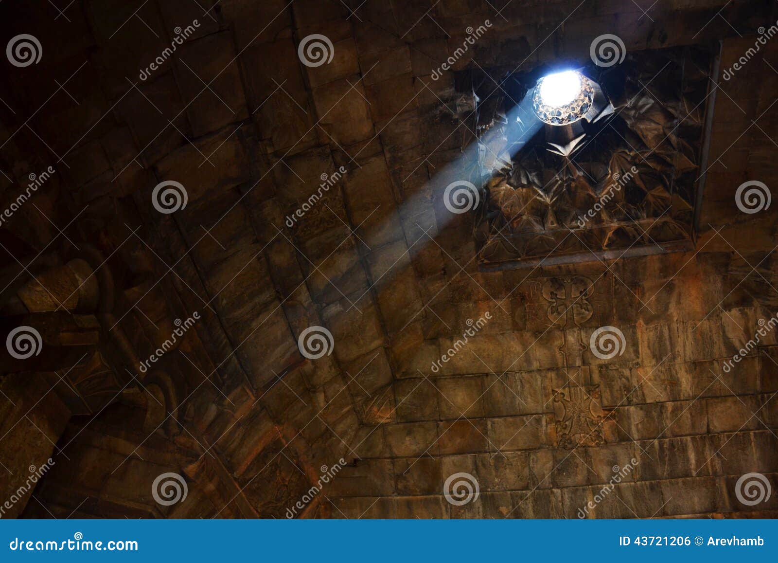Inside Medieval Armenian Monastery Stock Photo - Image of christian ...