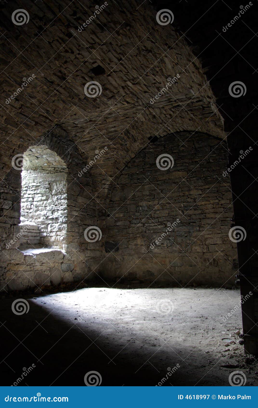 Inside Medieval Cellar stock image. Image of fortress - 4618997